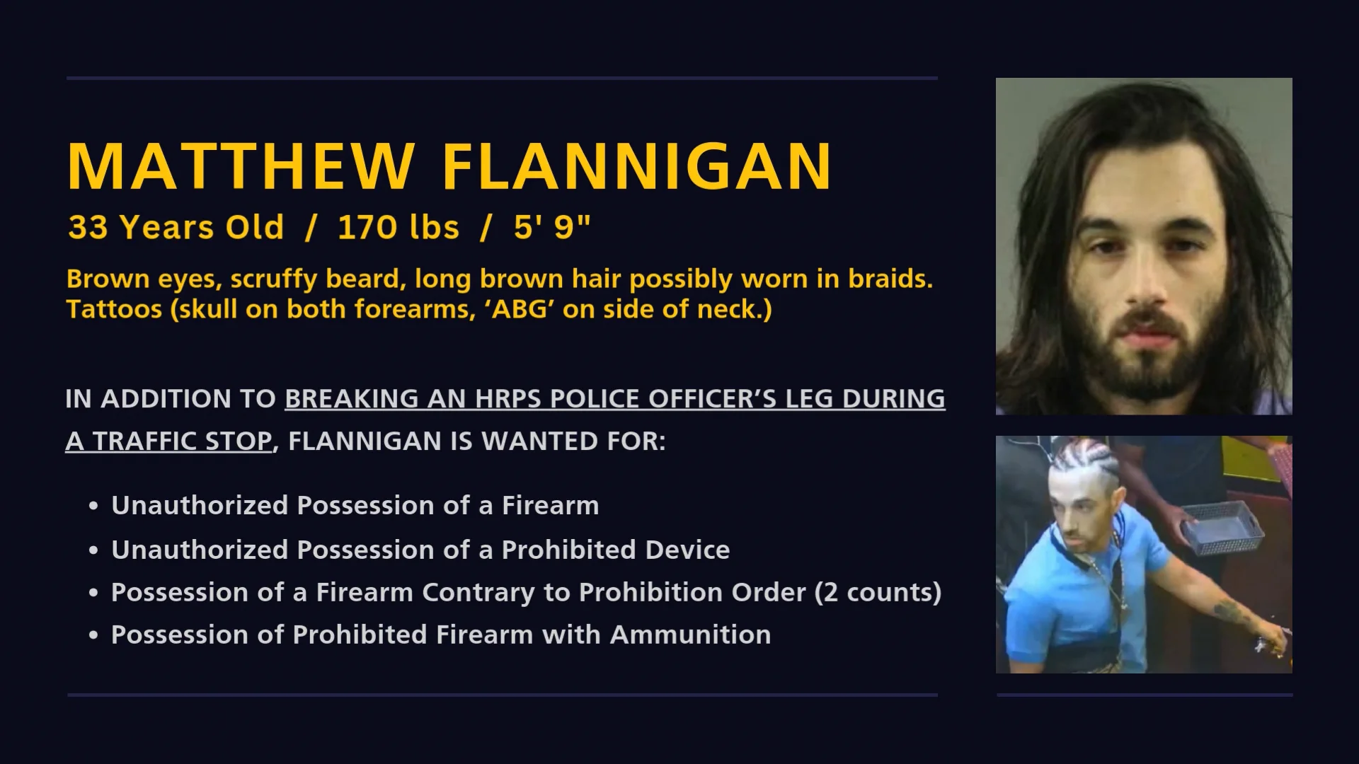 Halton's Most Wanted - Matthew Flannigan