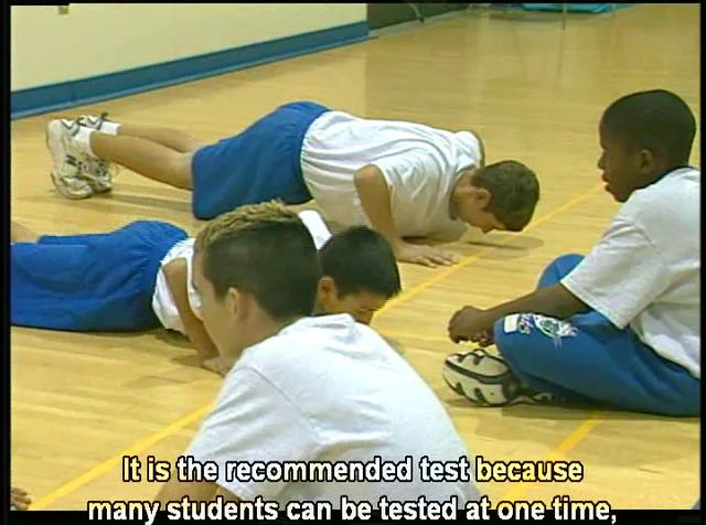 Fitnessgram Push Up Test