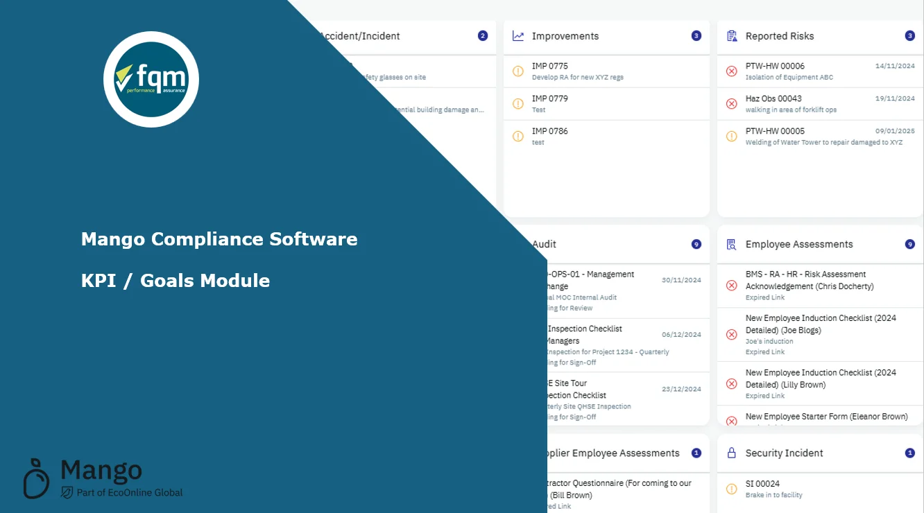 Mango - KPI Goals Module