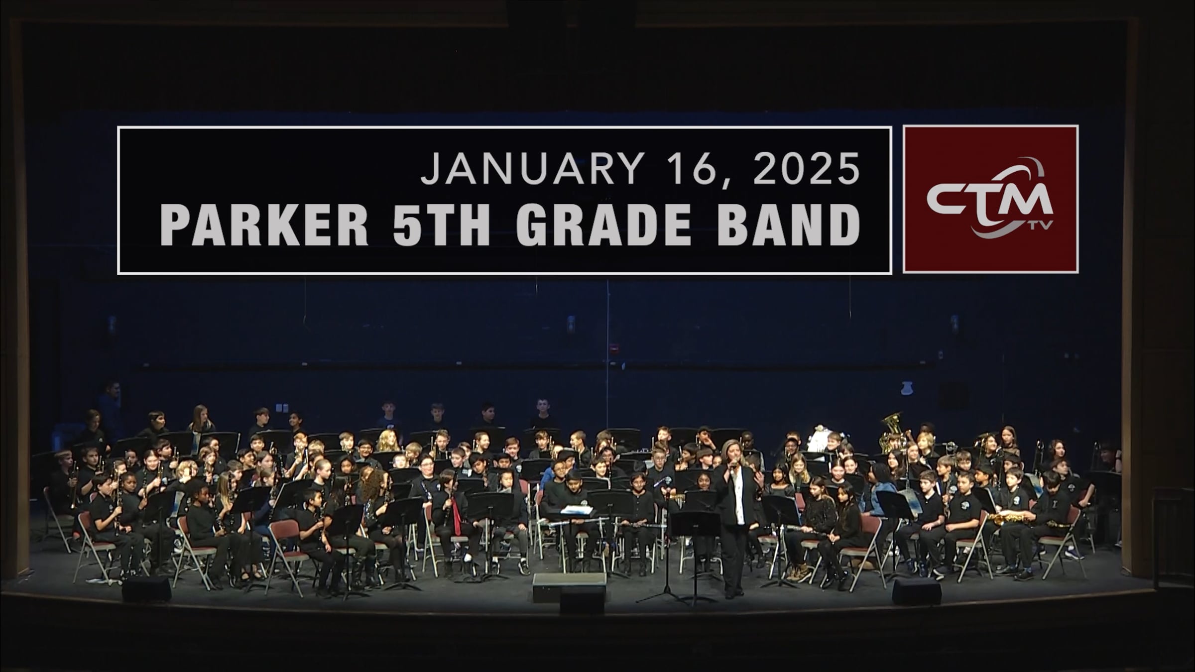 CPS Performances: Parker 5th Grade Band – January 16, 2025