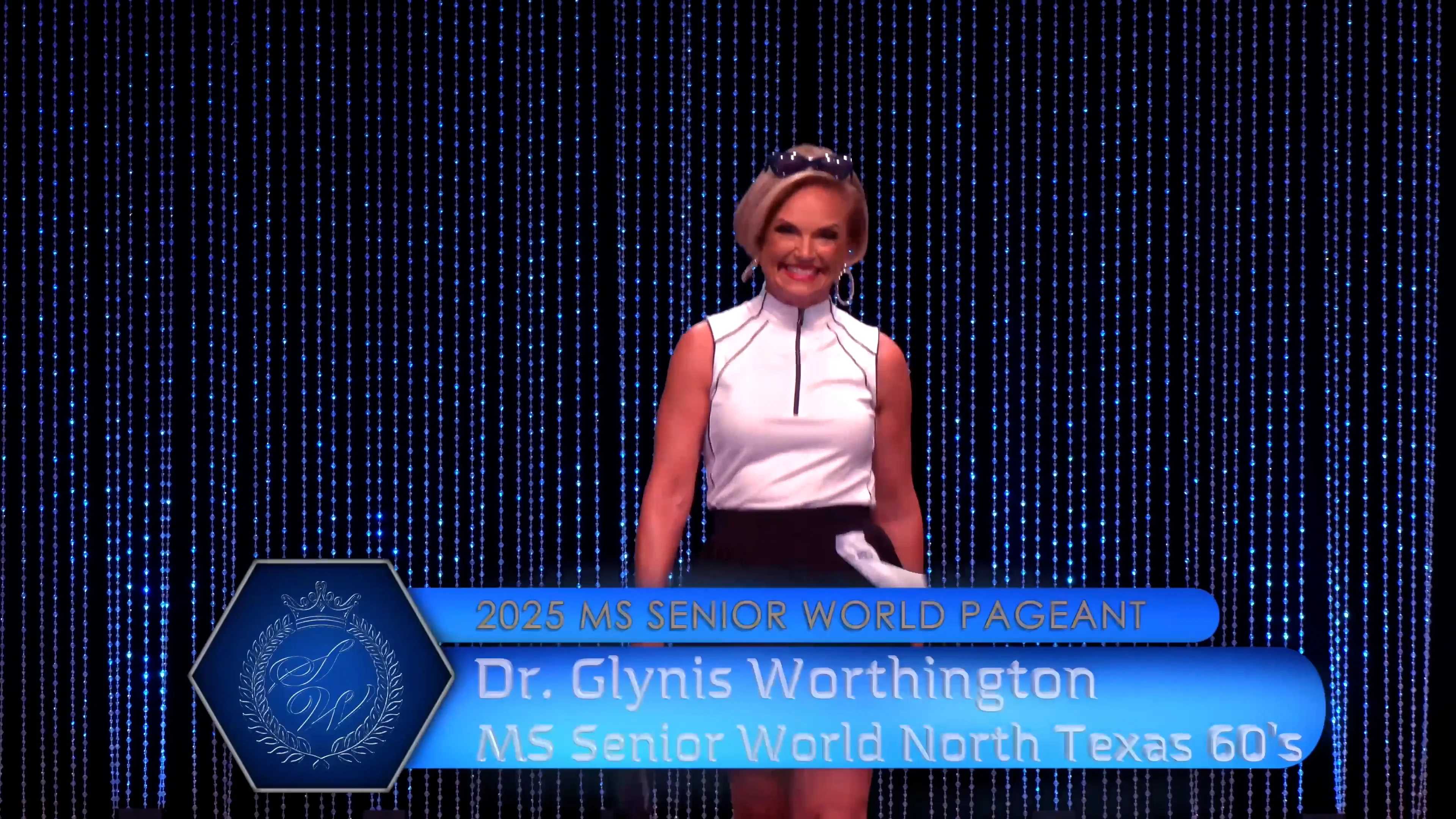 2025 MS SENIOR WORLD PAGEANTS 60'S QUEEN - DR. GLYNIS WORTHINGTON