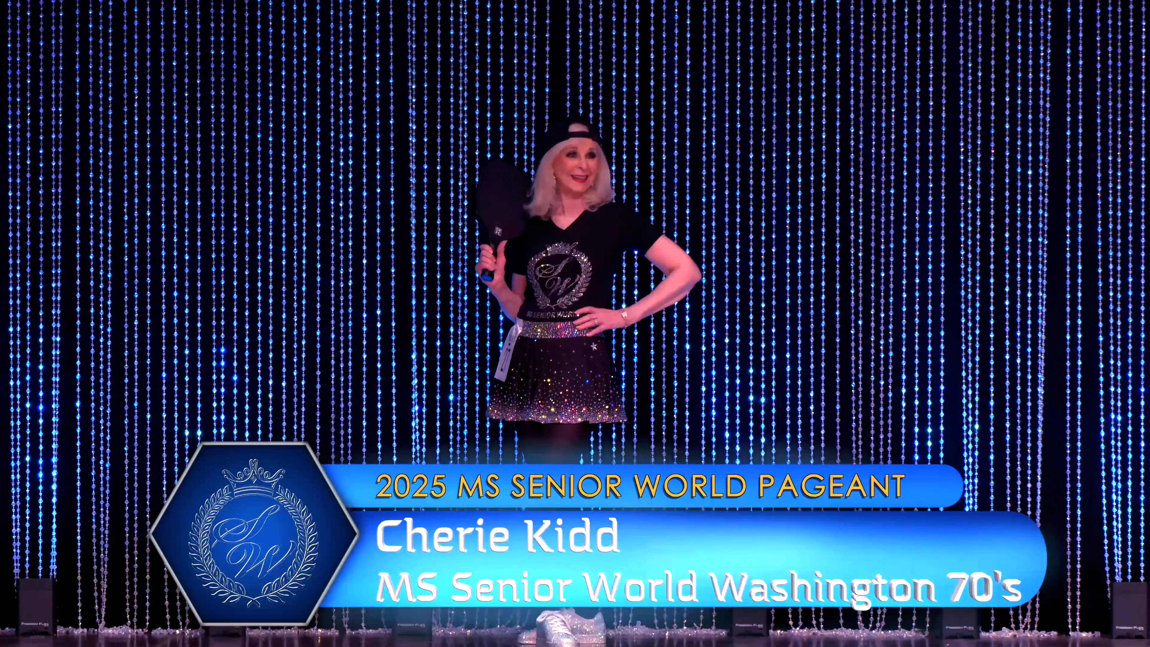 2025 MS SENIOR WORLD PAGEANTS 70'S QUEEN - CHERIE KIDD