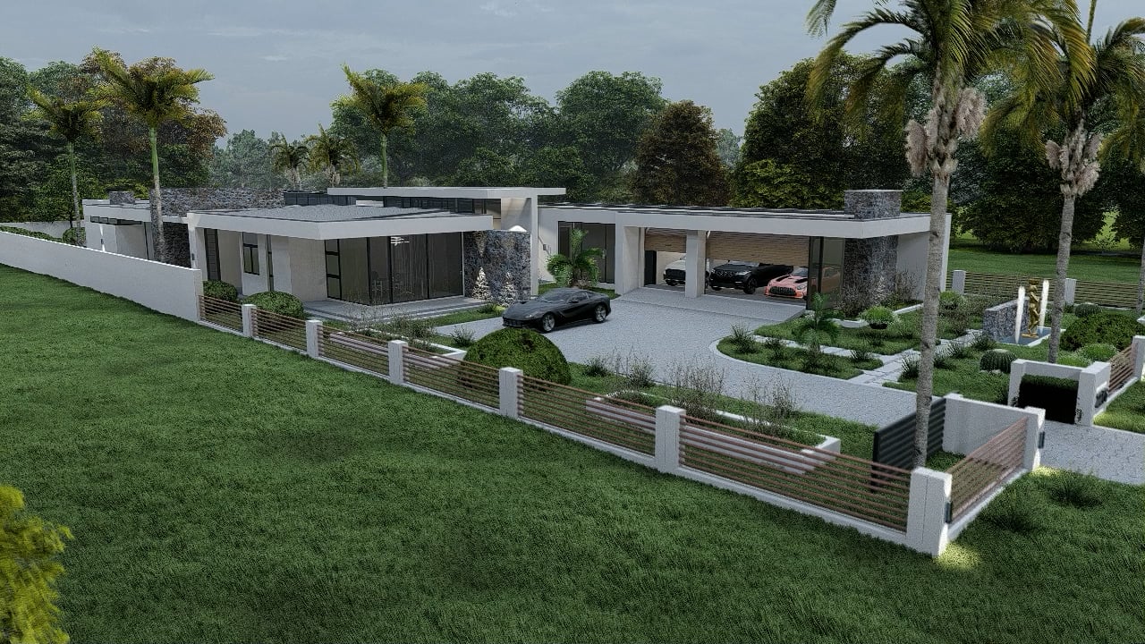 Modern House Architecture in Harare, Zimbabwe