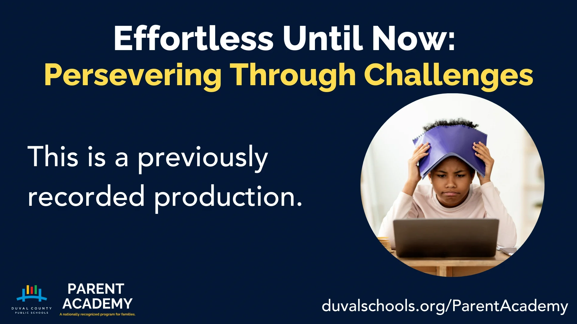 Effortless Until Now: Persevering Through Challenges