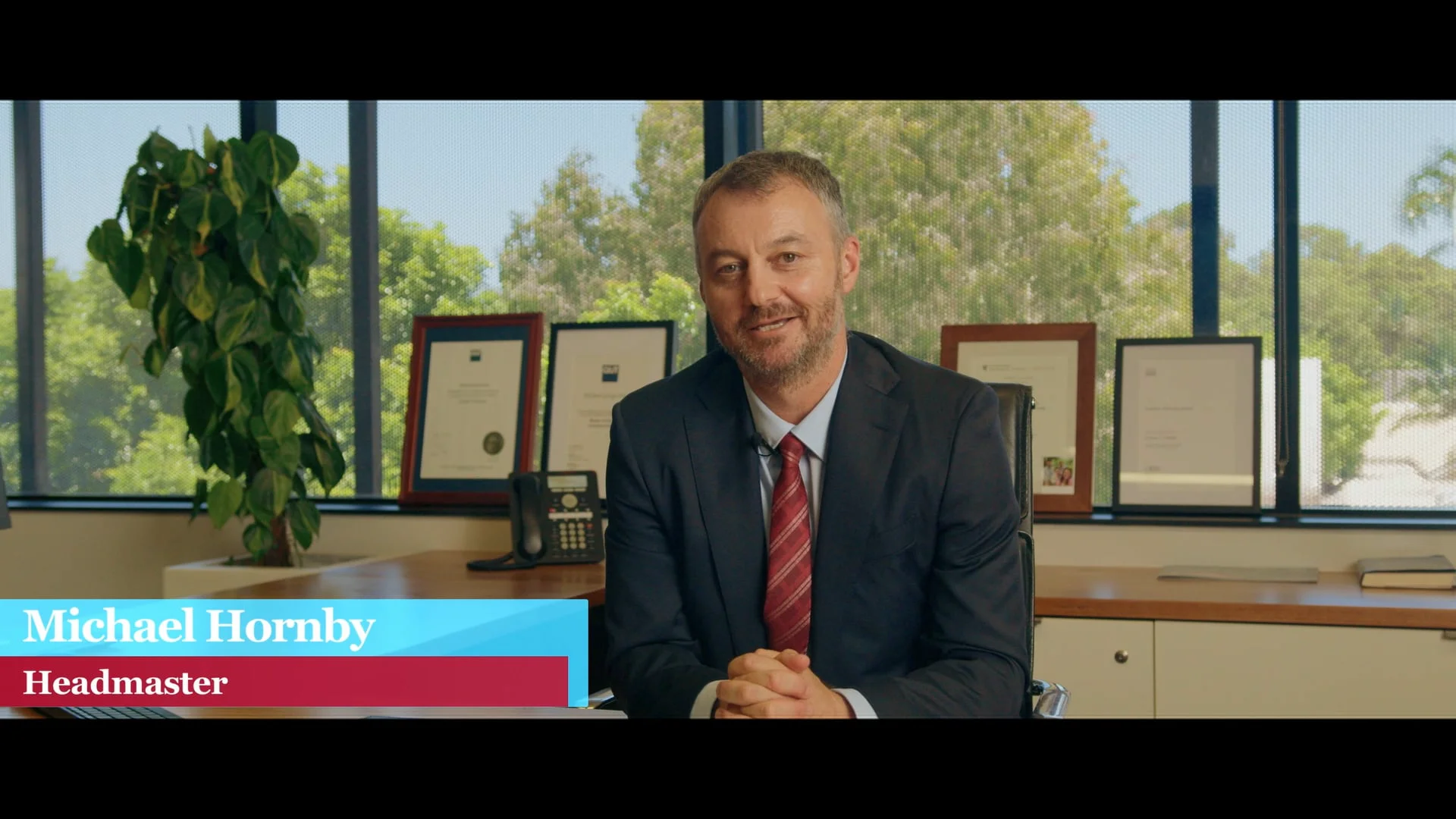 Introduction to Headmaster Mr Michael Hornby