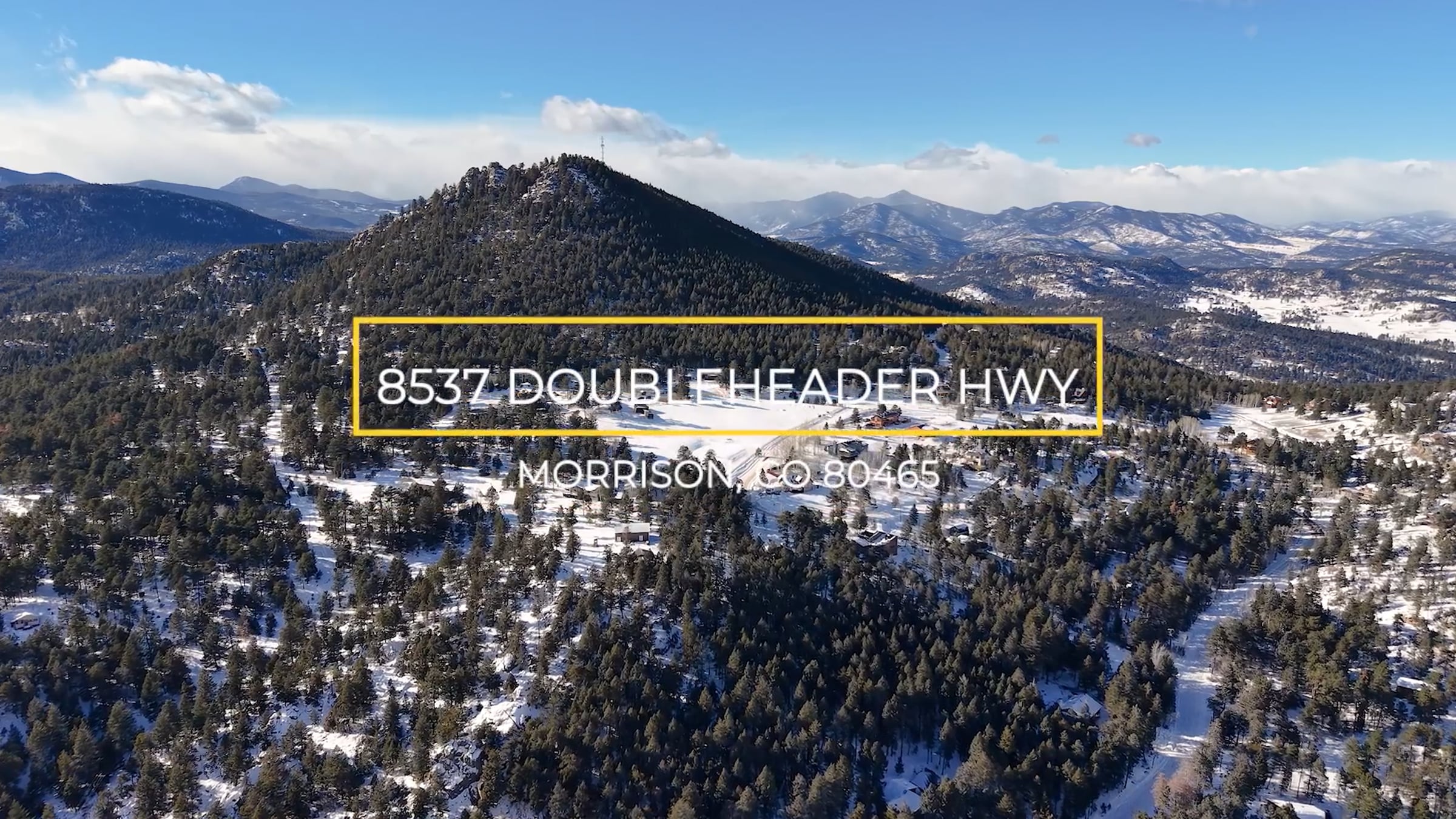 8537 Doubleheader Hwy | Morrison, CO 80465