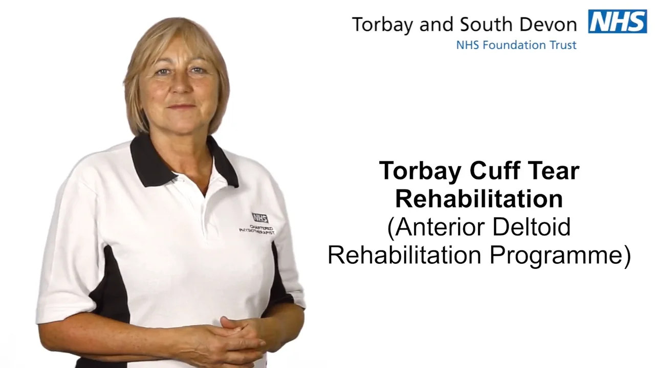 Torbay and South Devon Shoulder Recovery - 2402.TSD Torbay Cuff Tear ...