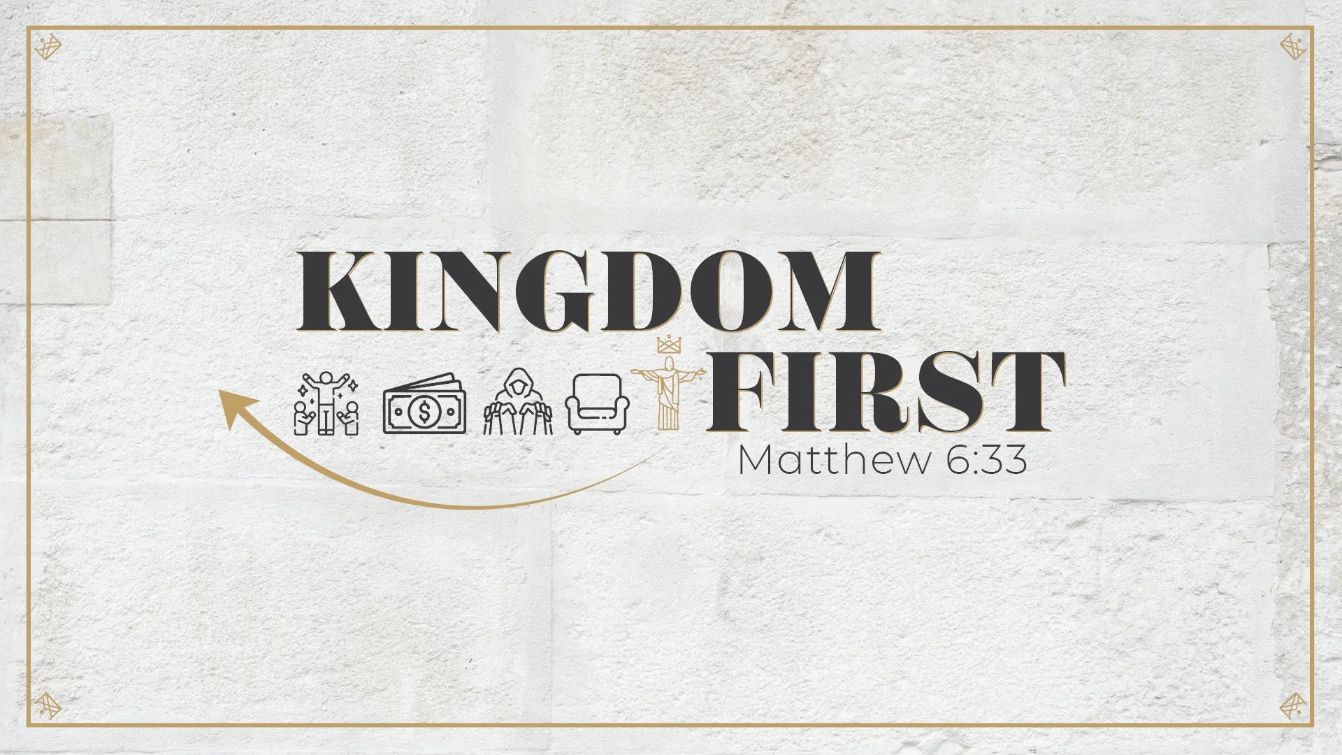 Kingdom First Bumper