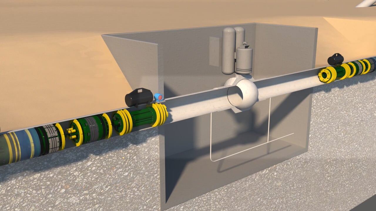 38" Remote Tecno Plug, Gas Export Pipeline Isolation, Qatar | Videos ...