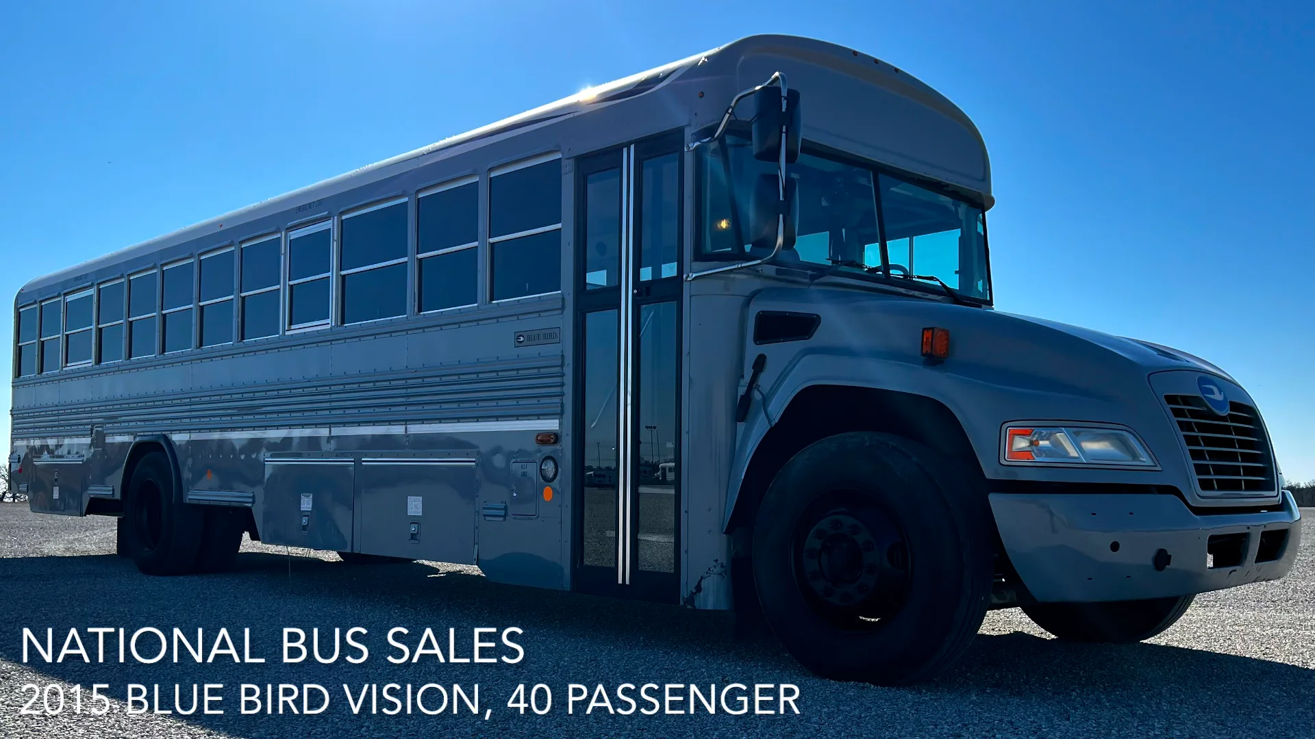 2015 Blue Bird Vision Activity Bus, 40 Passenger - National Bus Sales