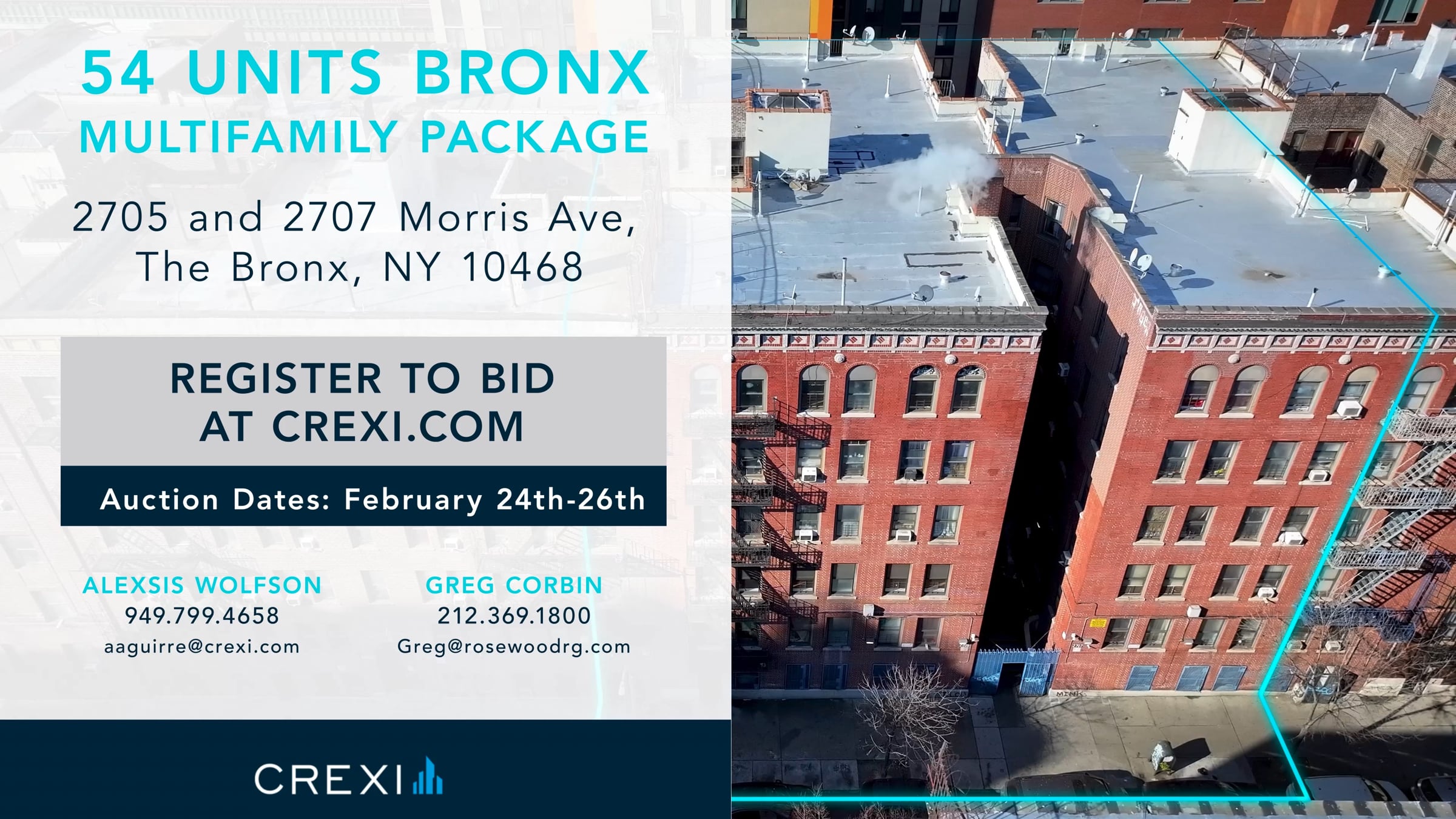 Multifamily | 2705 and 2707 Morris Ave, The Bronx, NY, 10468