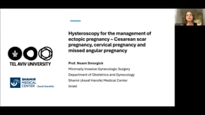 Hysteroscopy for the management of ectopic pregnancy – Cesarean scar ...
