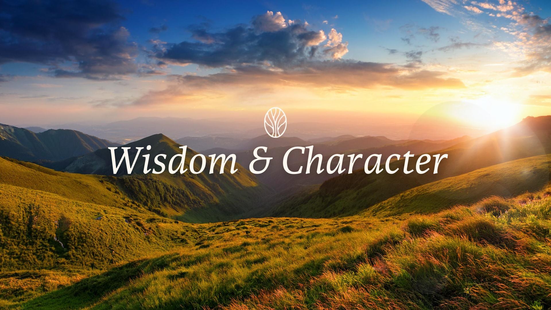 Wisdom & Character | Trinity Fellowship Church
