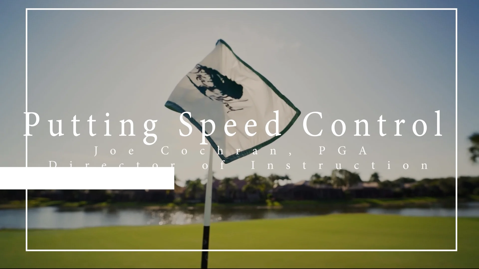 Putting Speed Control