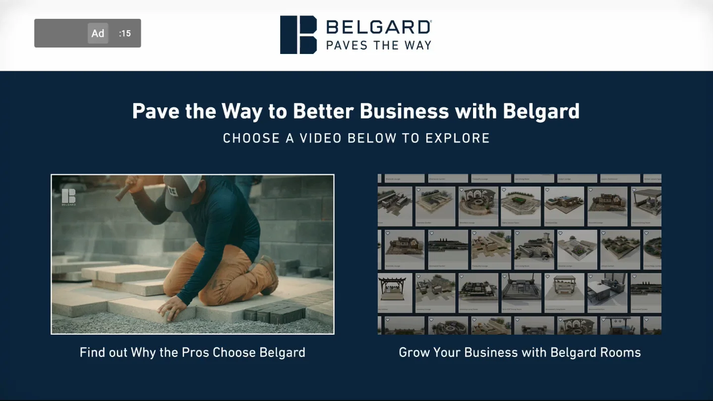CPG - Belgard - Dream Home - Q1 2025 (Viewer's Choice) - Why the Pros Choose Belgard on Vimeo