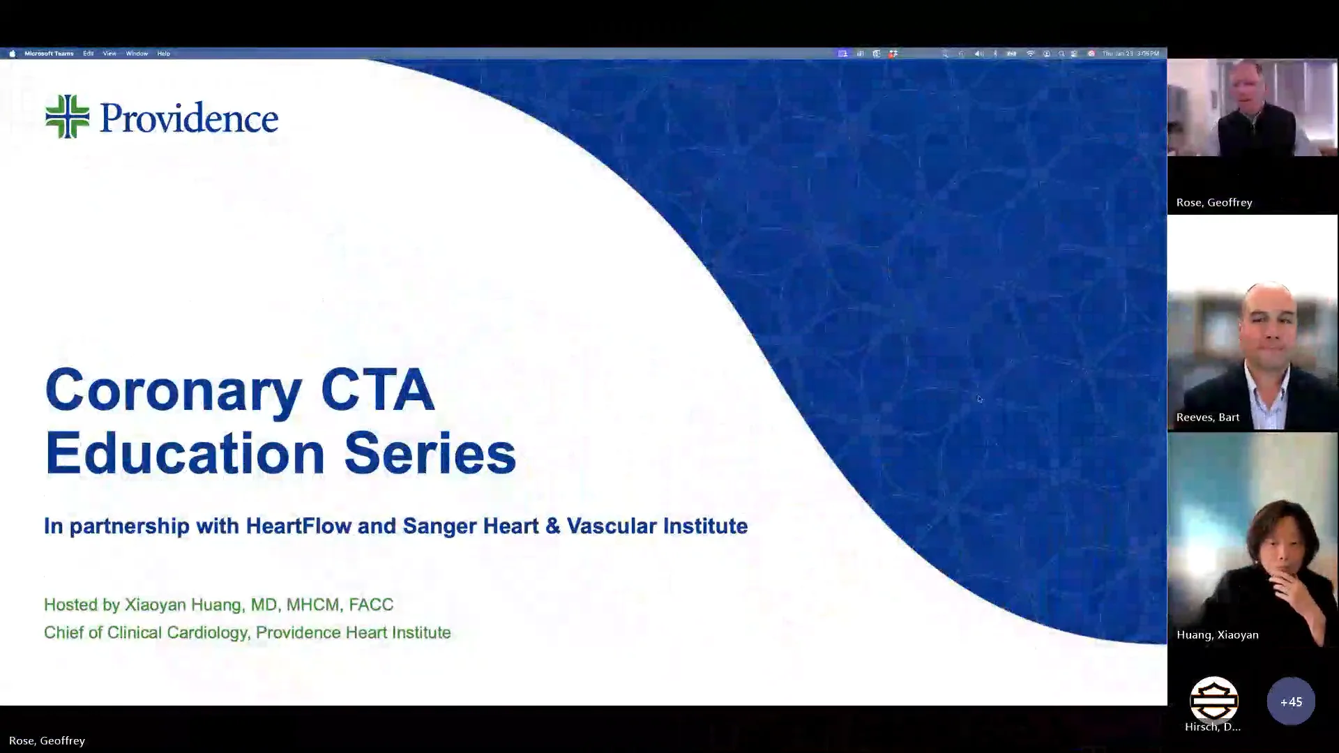 Why Coronary CTA & FFRCT and the Economic Impact of a CCTA program