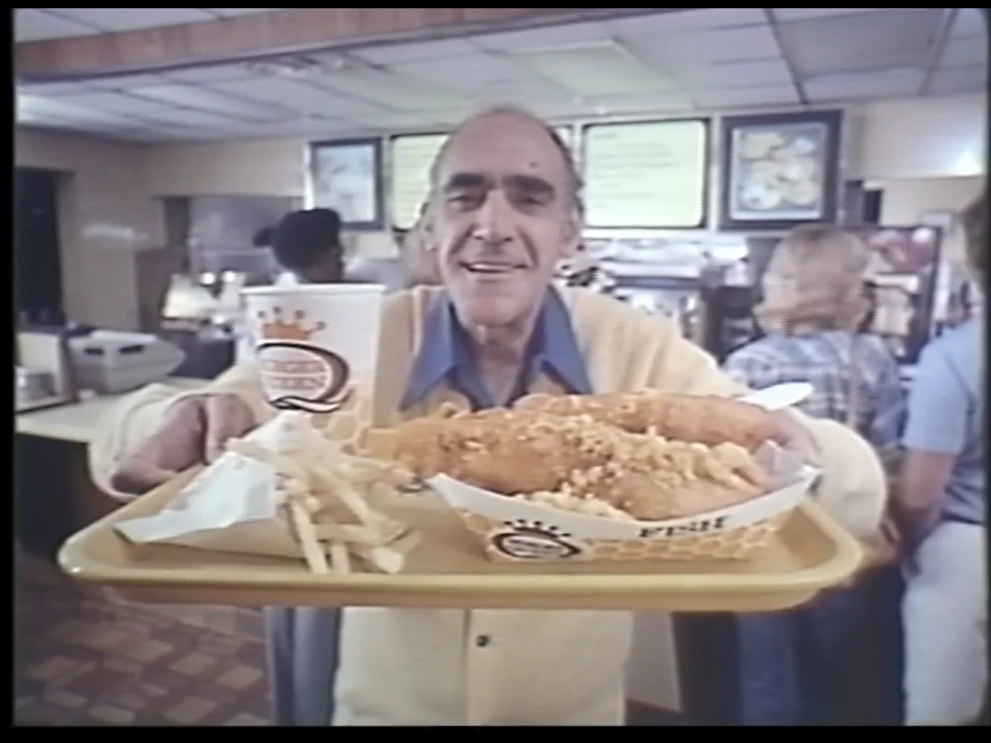 Burger Queen - Go Fish - Abe Vigoda - 1978 - Version 1