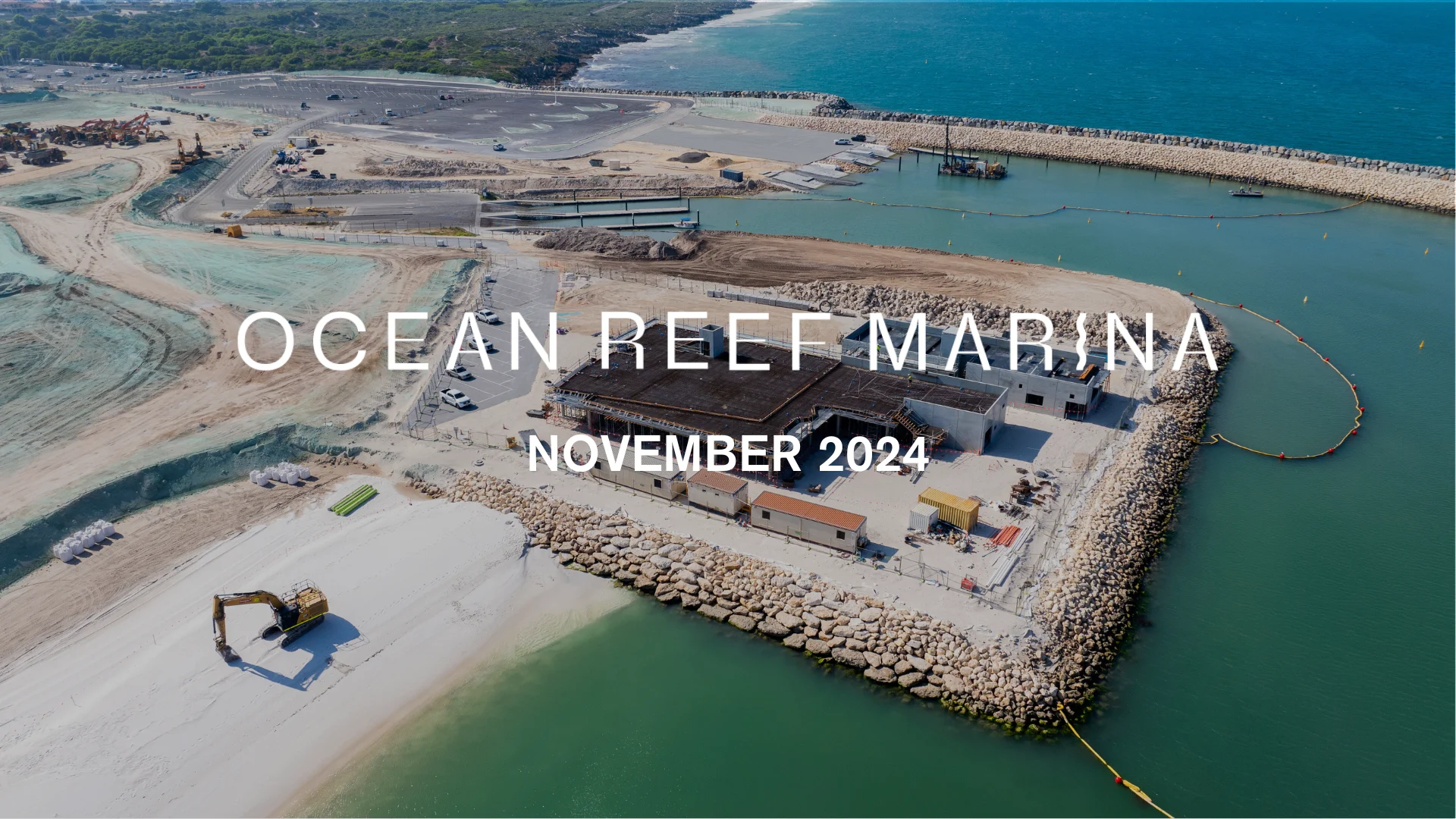 Ocean Reef Marina: Key construction highlights from November 2024
