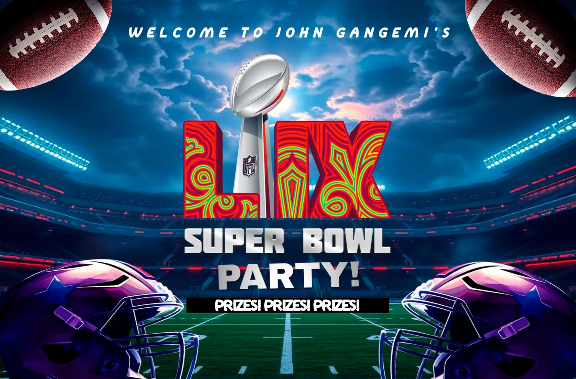 John Gangemi's Super Bowl Party Invite!!-LawCASH 2025