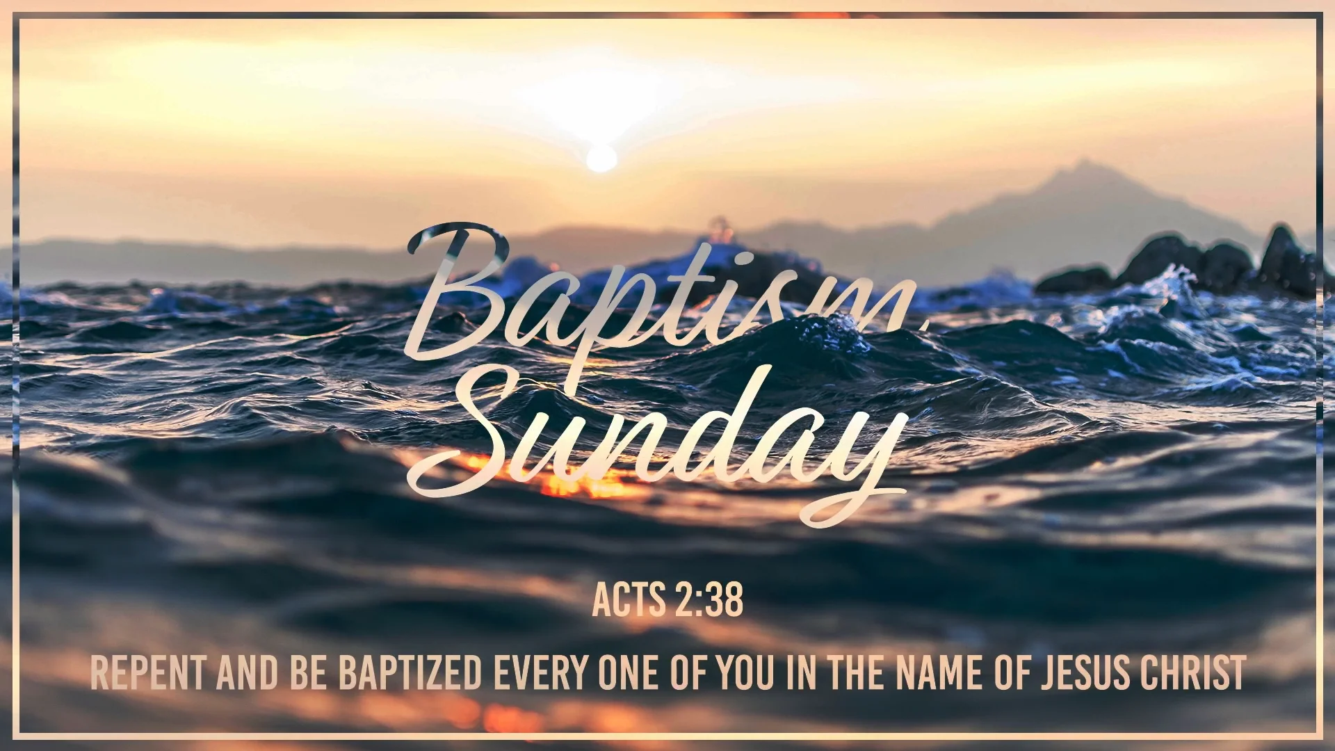 Baptism Testimonies - January 26, 2025