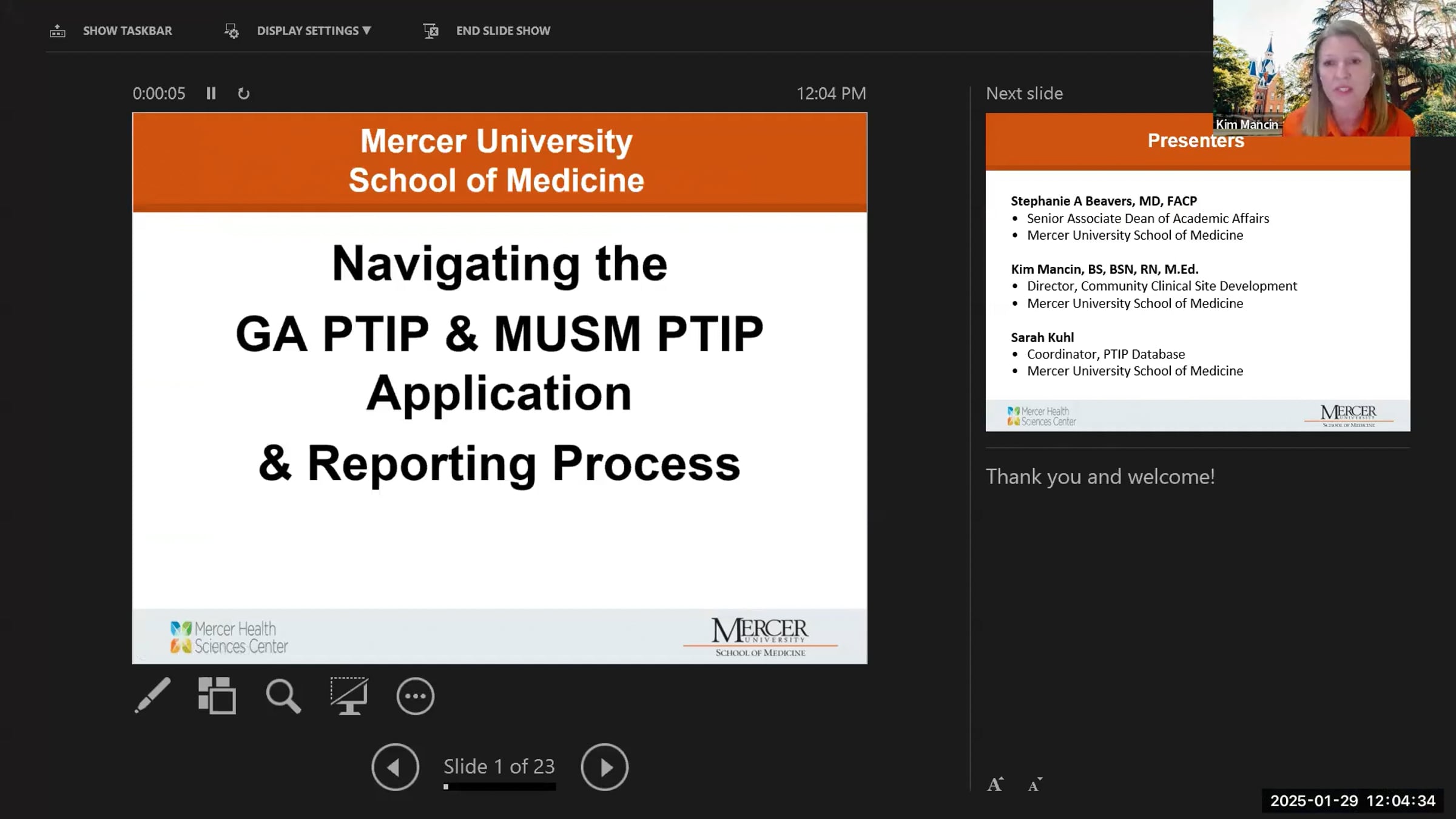 Georgia Preceptor Tax Incentive Program (PTIP) 01/29/2025