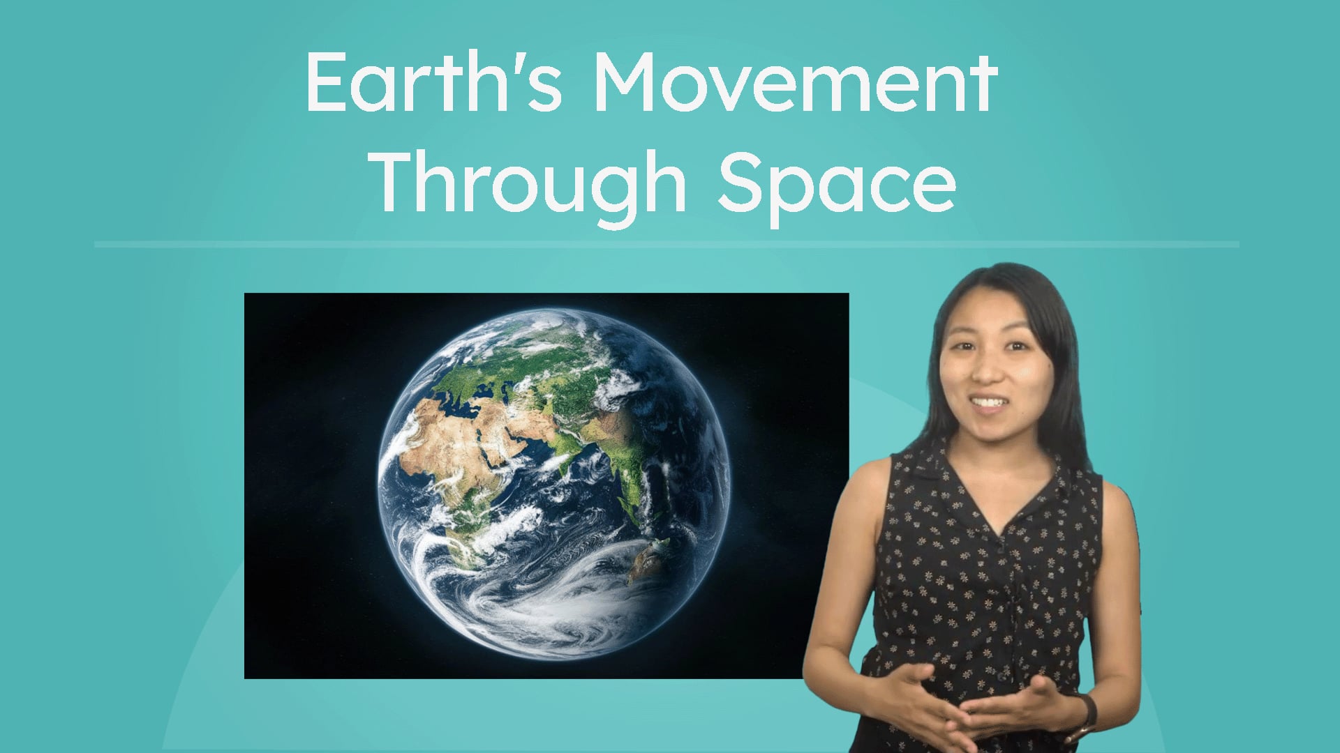 Earth's Movement Through Space