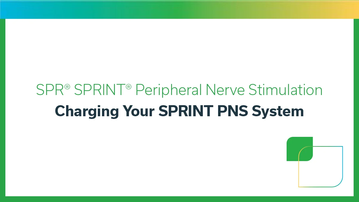 Charing Your SPRINT PNS System