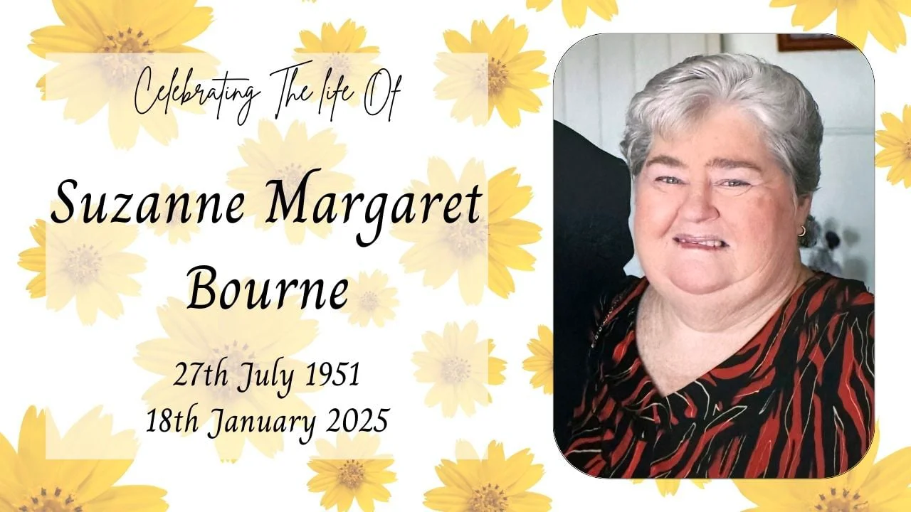 BOURNE, Suzanne Margaret