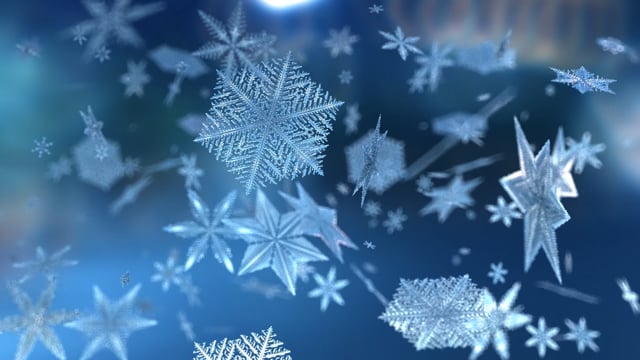 TyFlow Snowflakes
