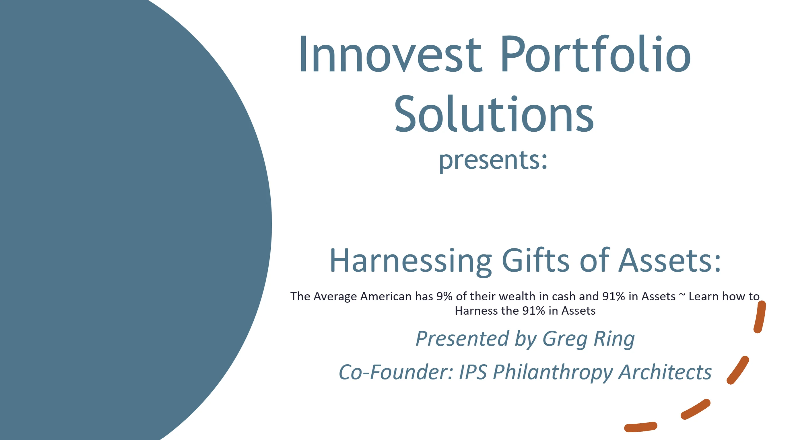 Harnessing Gifts of Assets