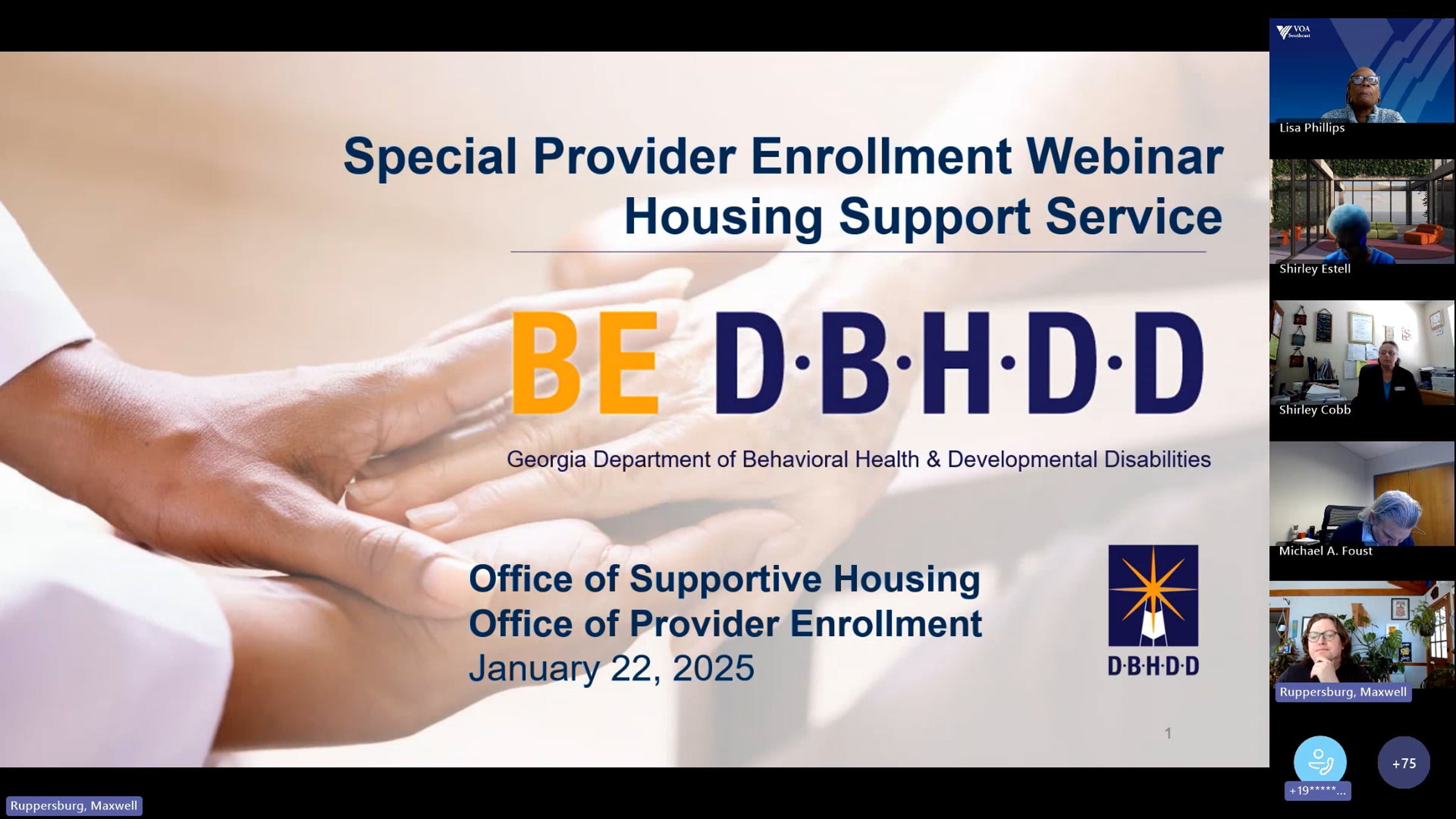 Special Provider Enrollment Webinar for Housing Support Service (Opening date_ Feb 1)