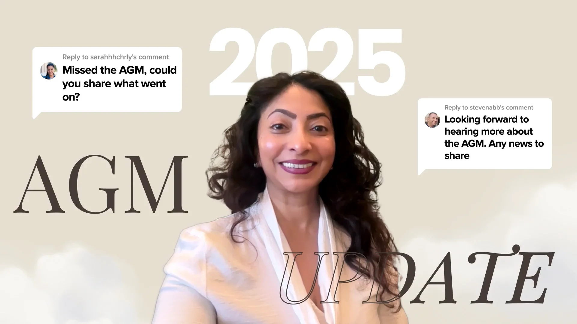 ISV CEO - AGM UPDATE