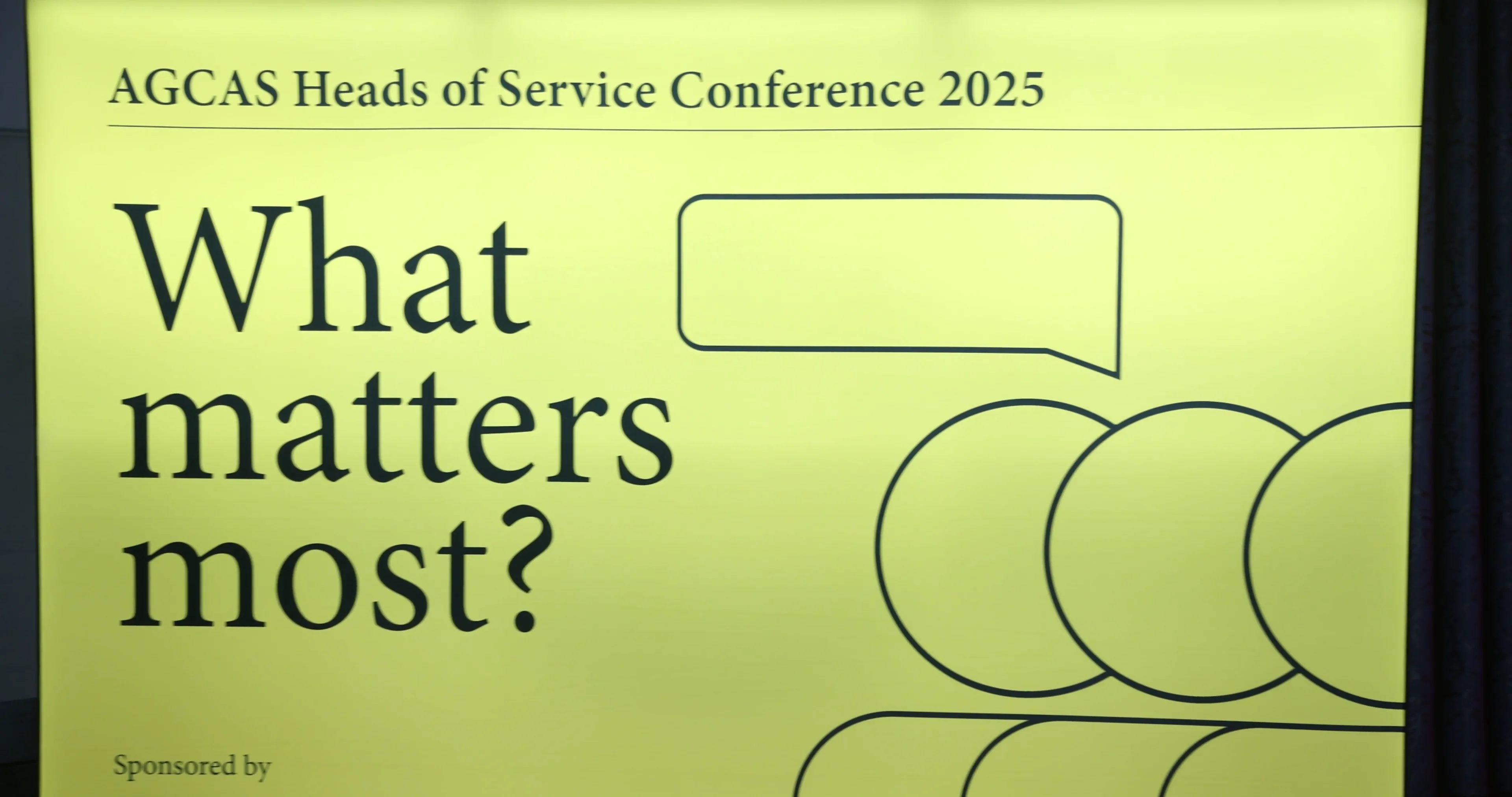 AGCAS Heads of Service Conference 2025