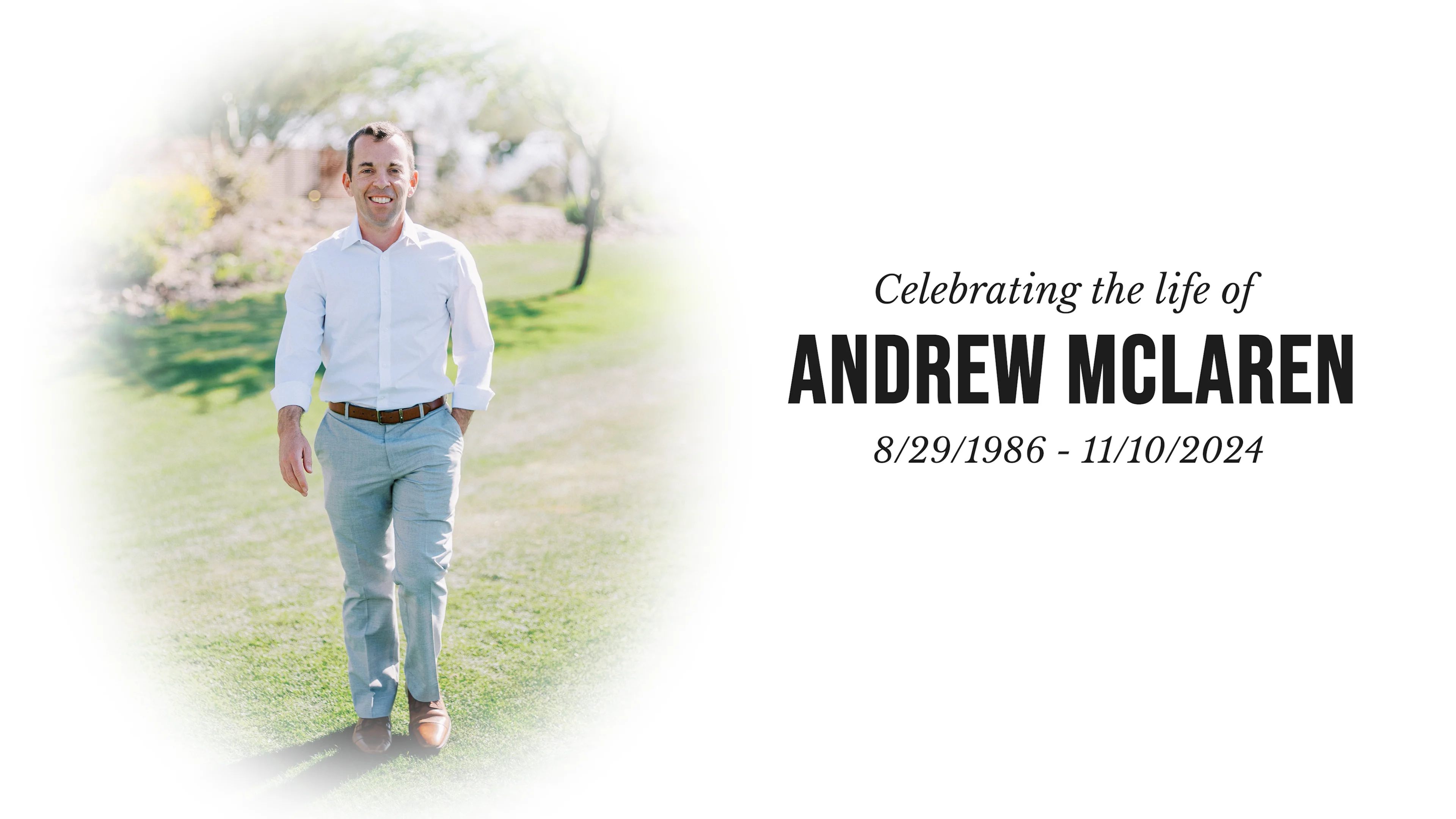 Andrew McLaren | Celebration of Life