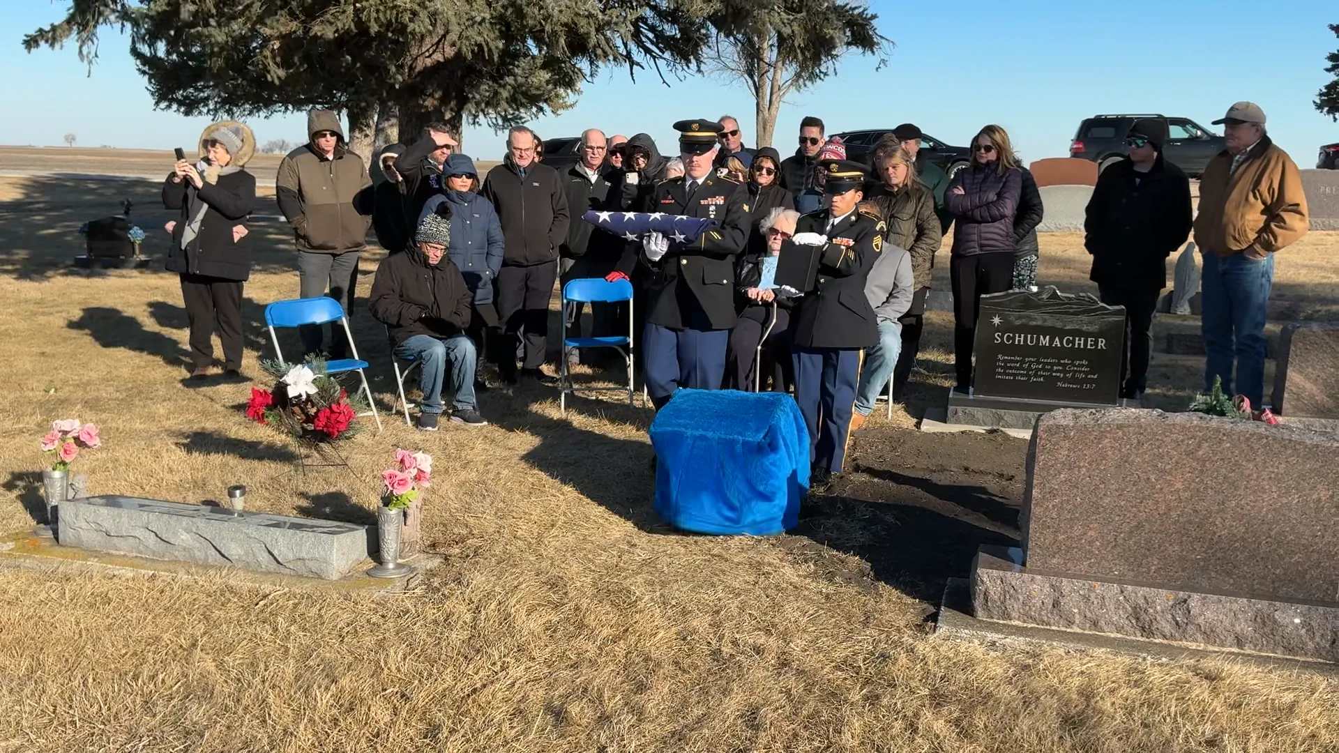 Richard Schumacher Graveside St. Joseph’s Cemetery Duncombe Iowa