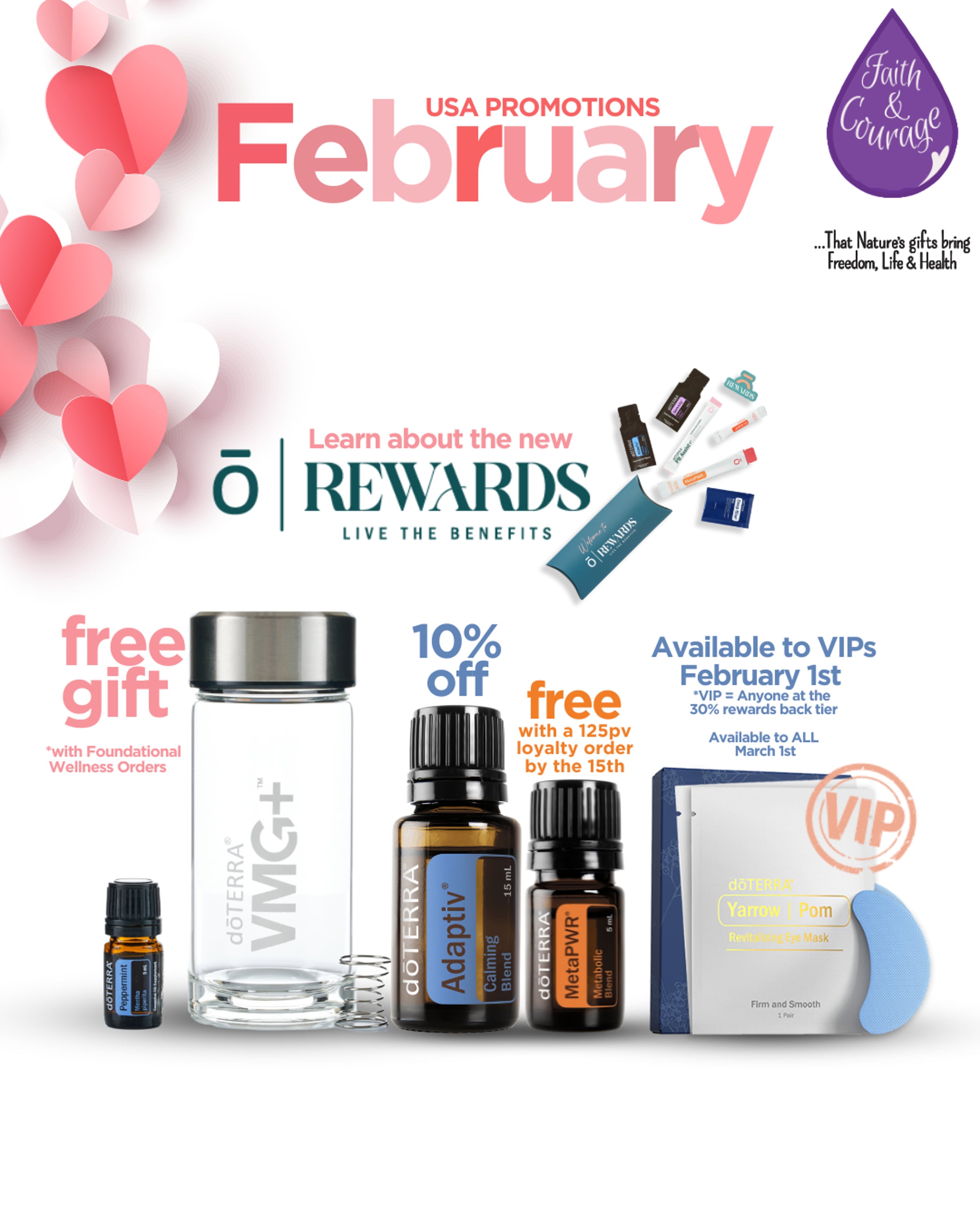 doTerra February 2025 Promotions