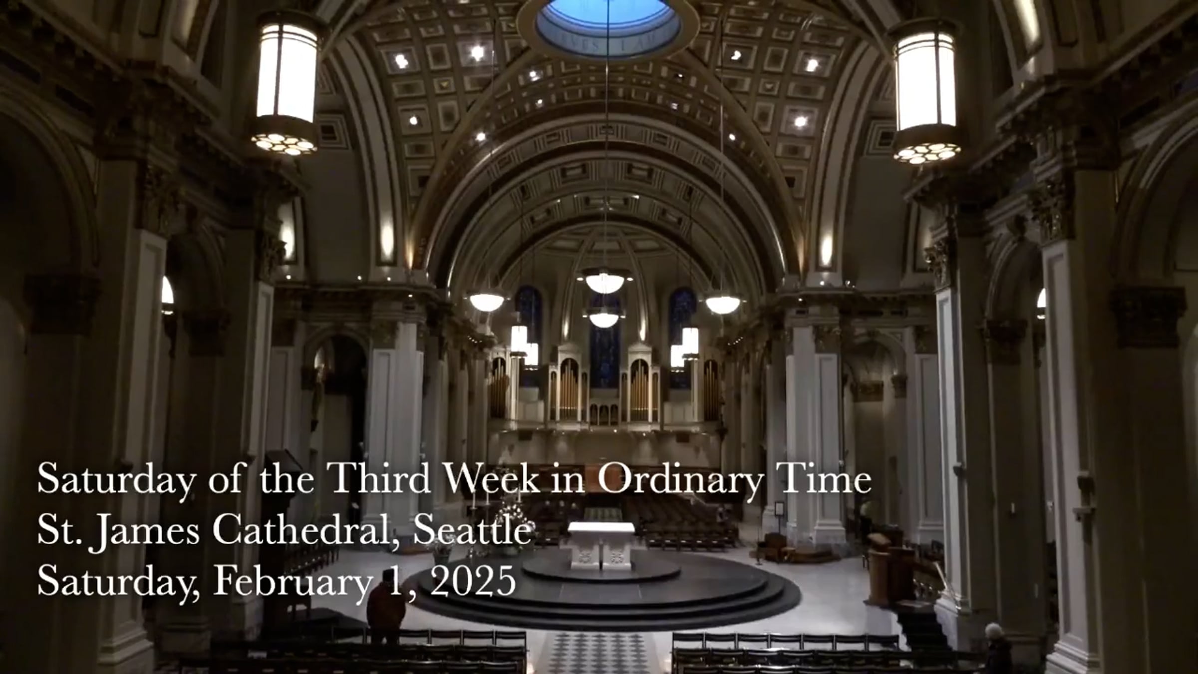 Daily Mass Saturday, February 1, 2025 8:00am