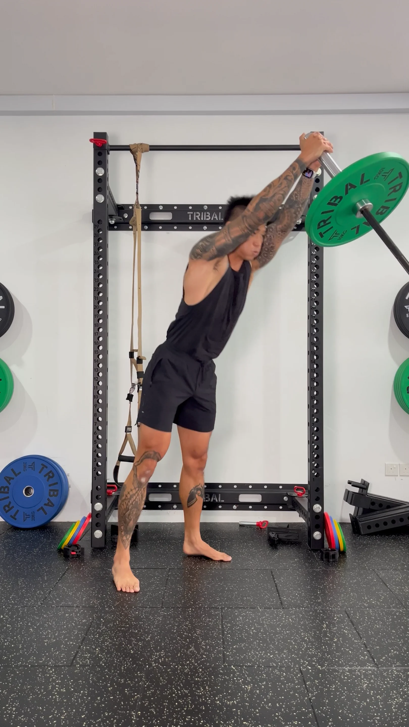 Landmine Explosive Press (2-Handed)