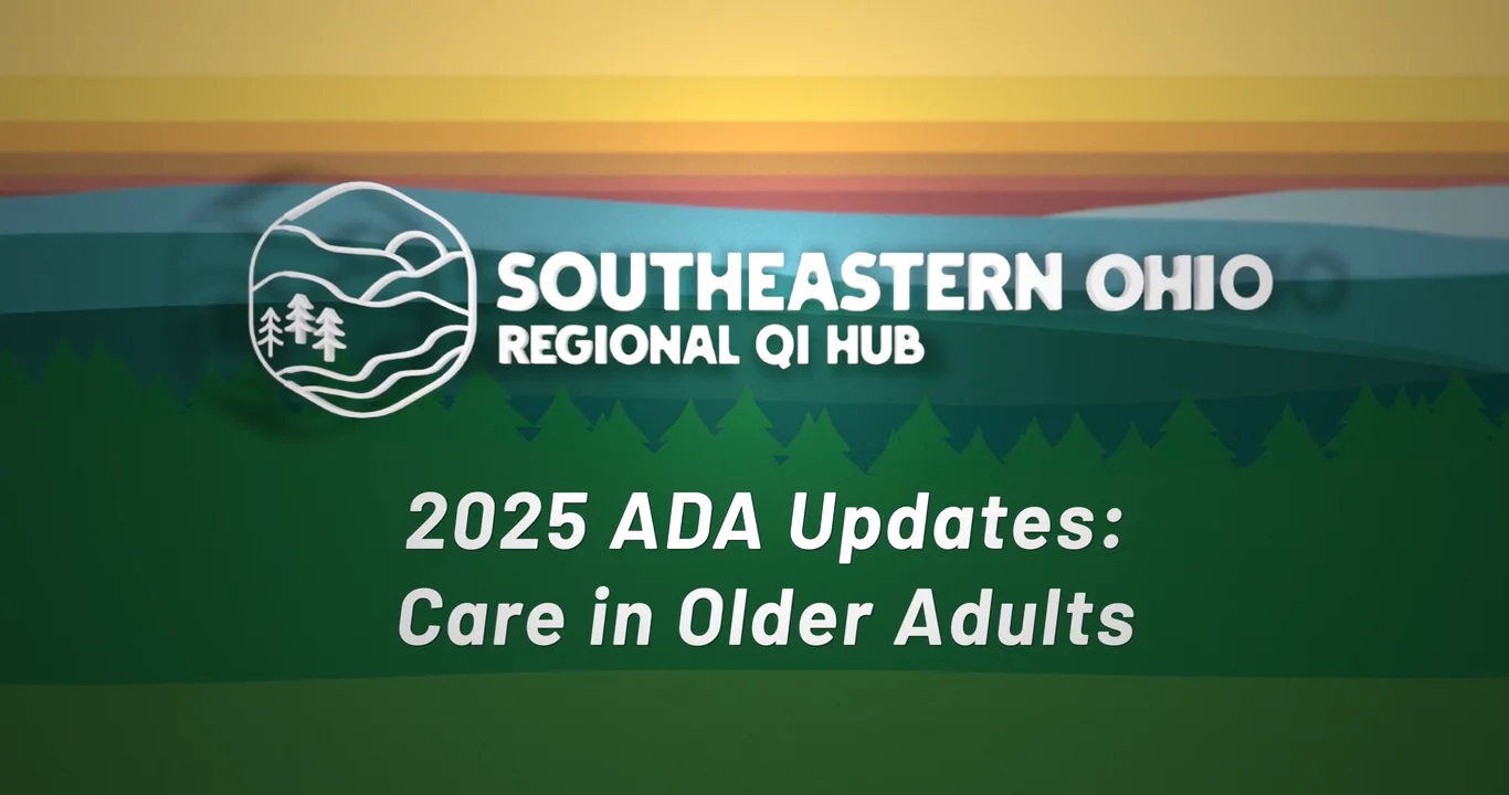 2025 ADA Updates - Care in Older Adults (Ch 13)
