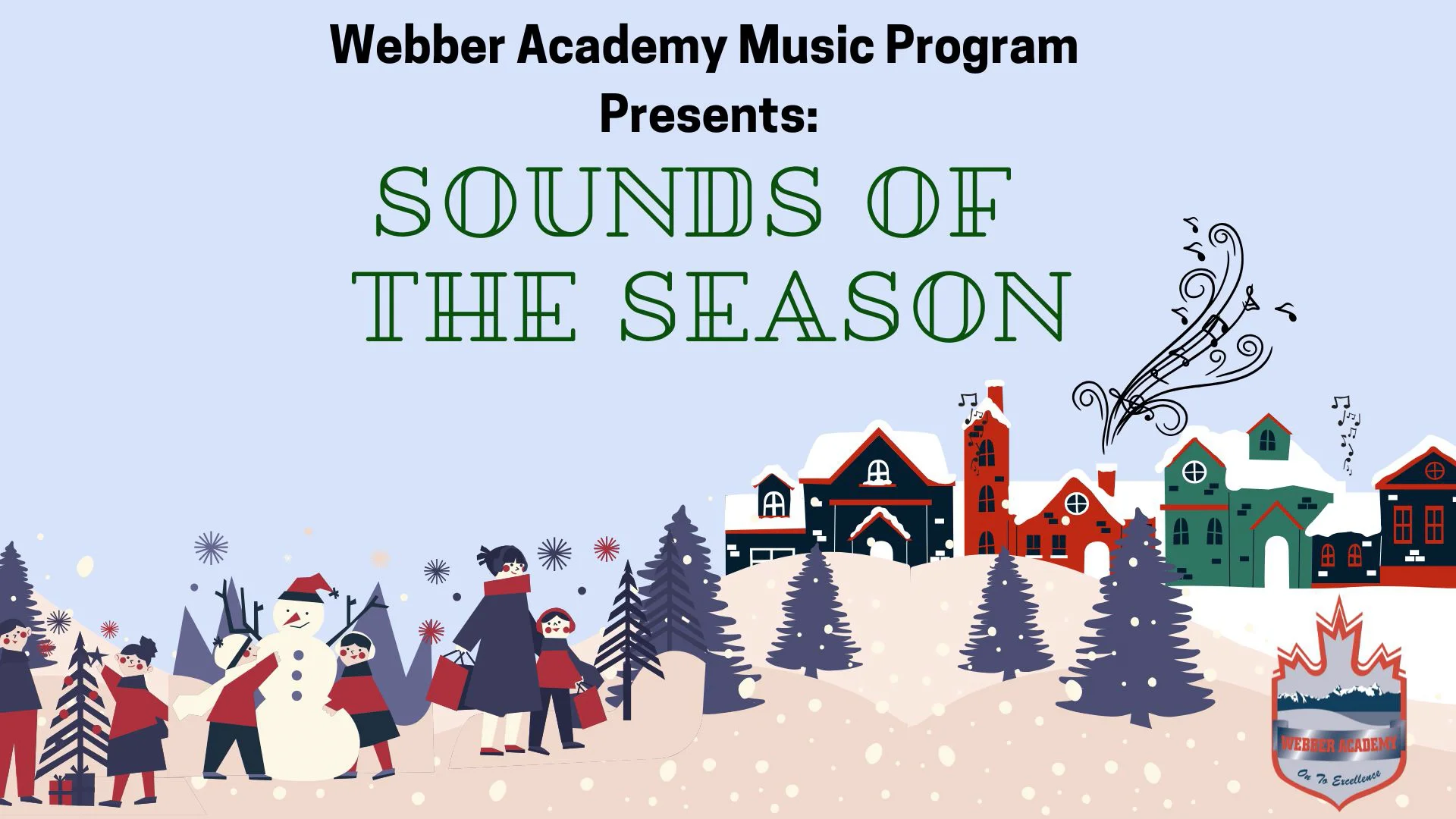 Webber Academy Band Winter Concert 2024