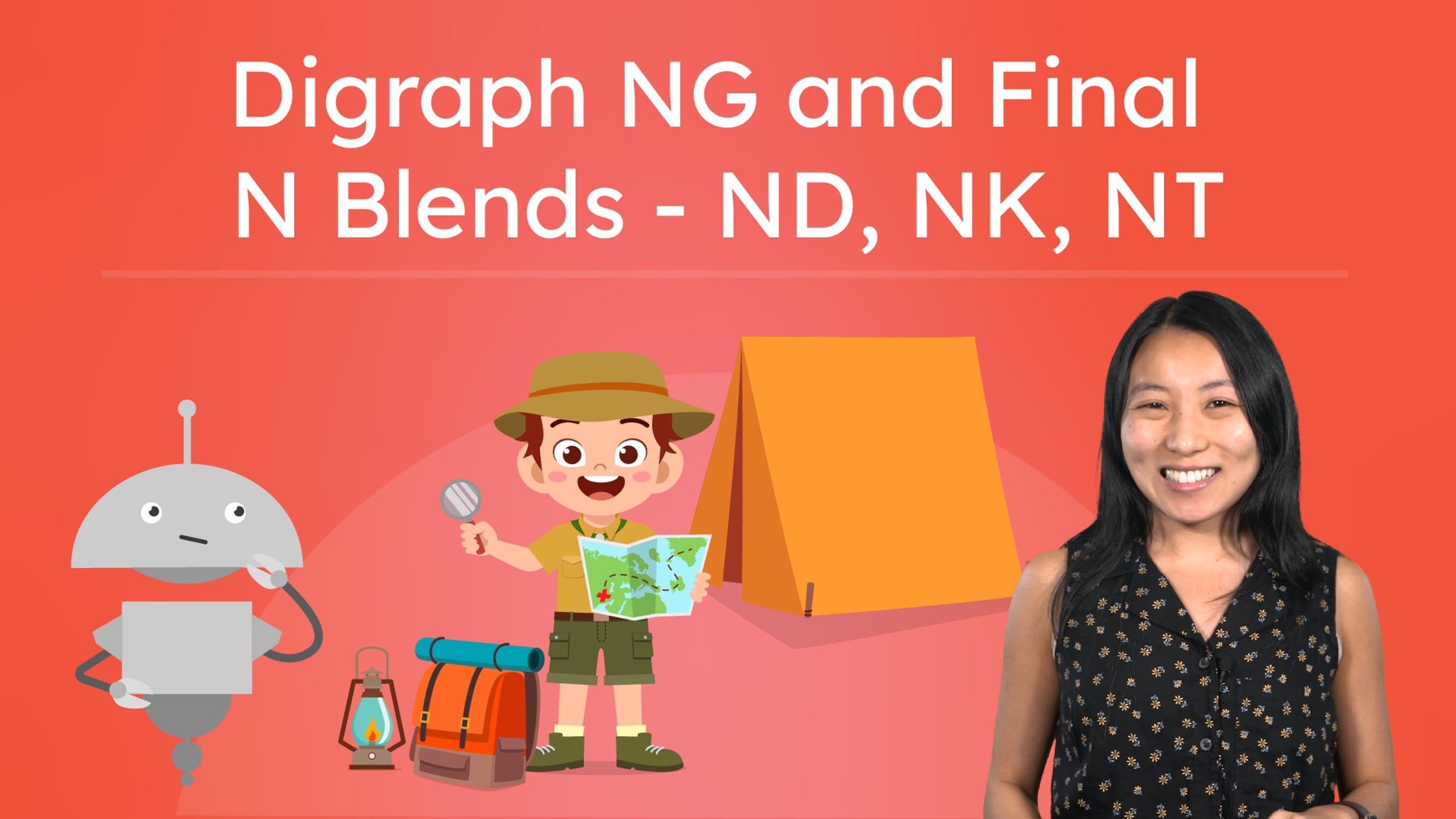 Digraph NG and Final N Blends - ND, NK, NT