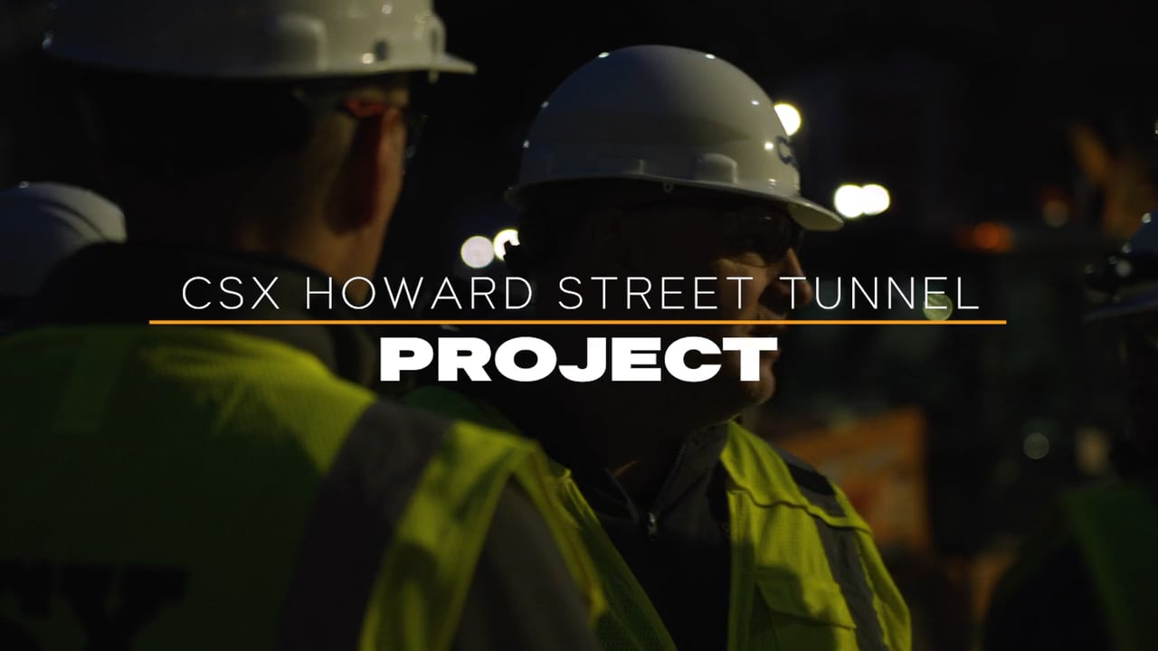 CSX Begins Reconstruction of Historic Howard Street Tunnel in Baltimore