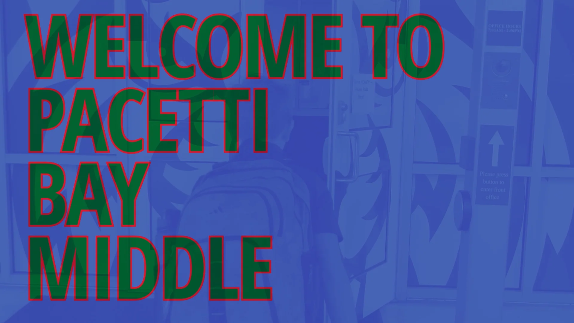 Welcome to Pacetti Bay Orientation Video