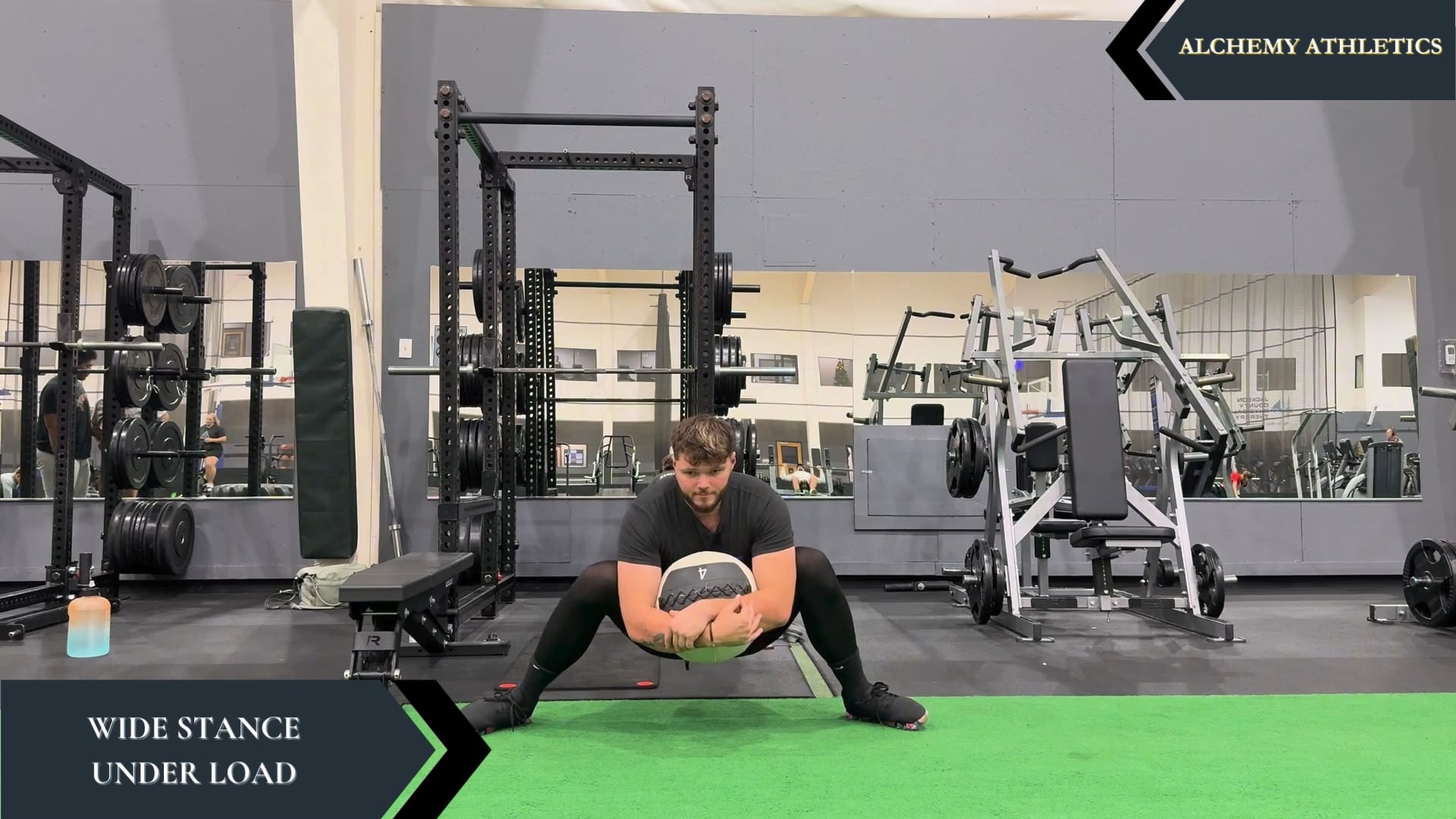 WIDE STANCE UNDER LOAD