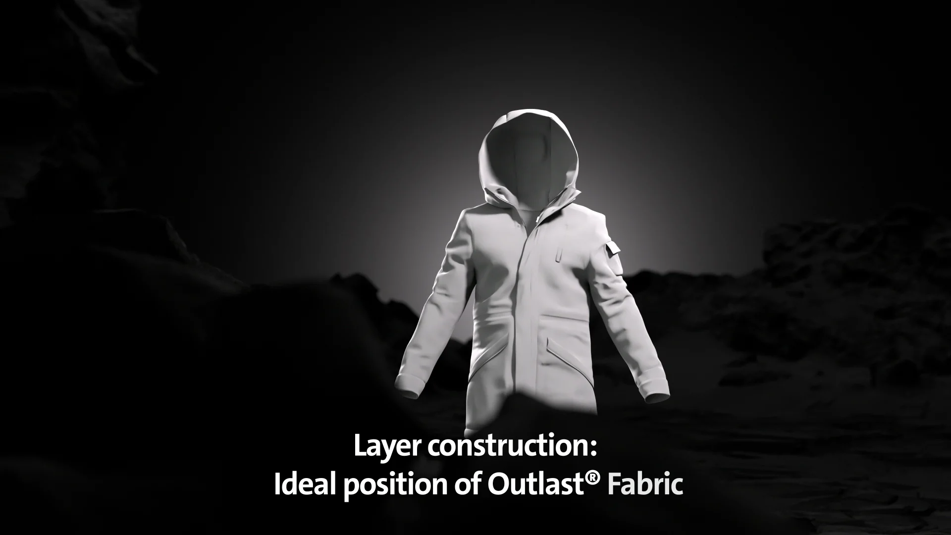 Outlast layer structure_apparel_second layer