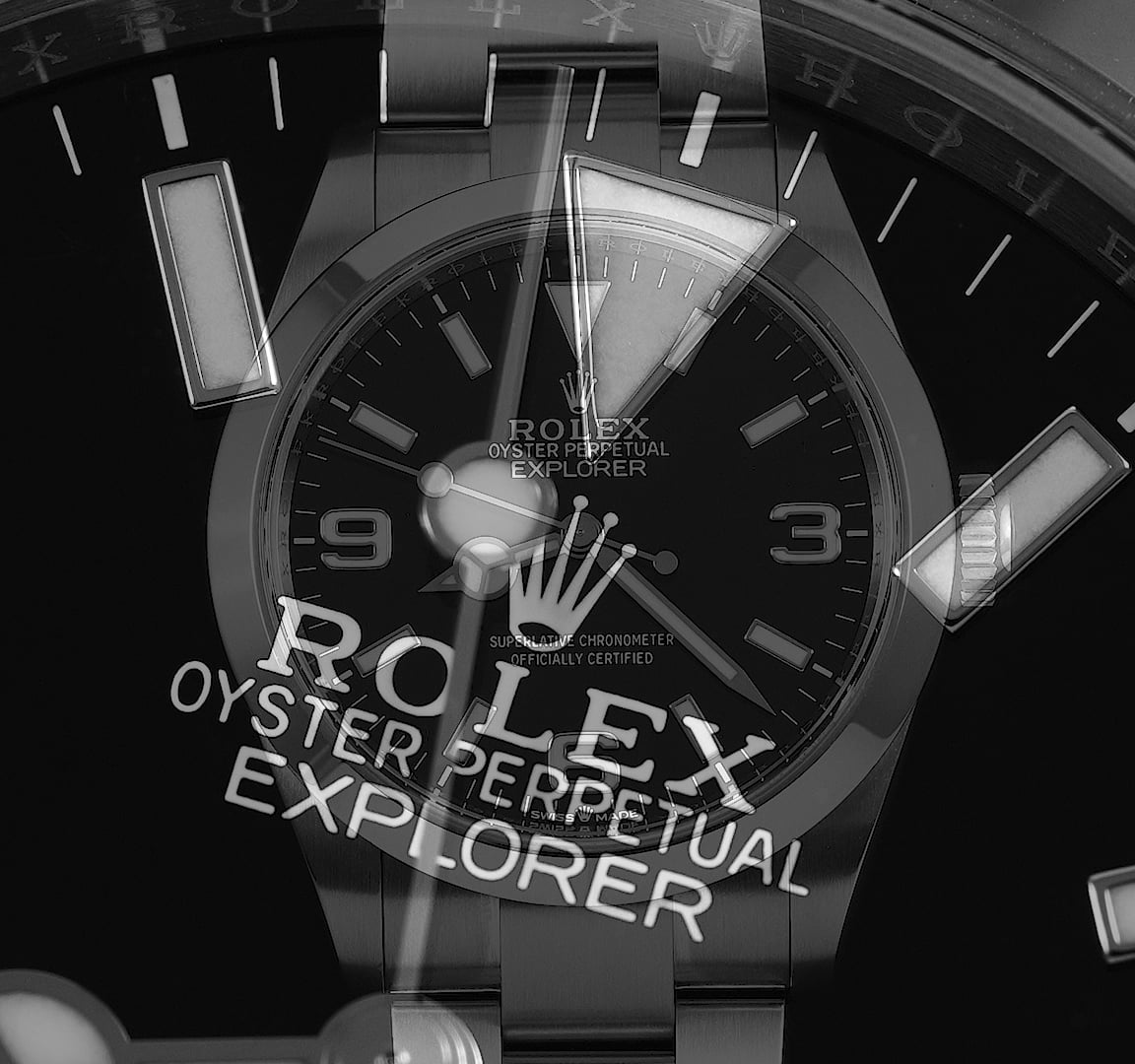 Rolex Explorer - 224270-BLKIND-POWG23D - Macro Video