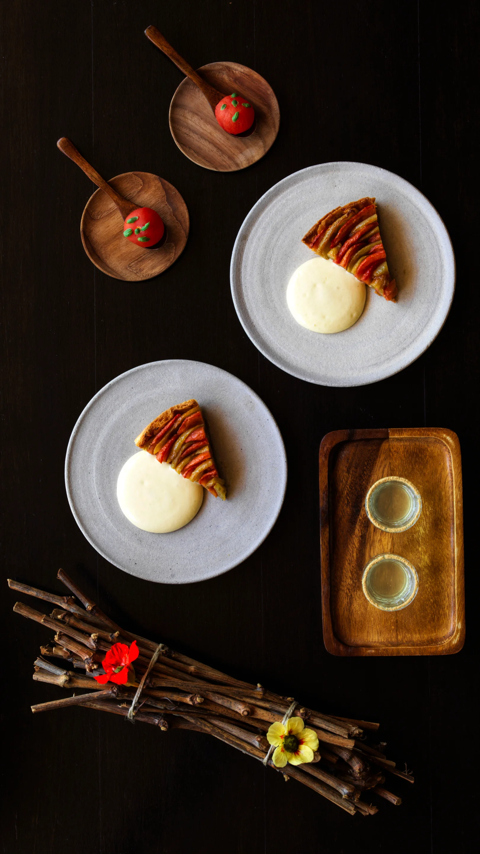 MAGILL ESTATE RESTAURANT - TOMATO TART