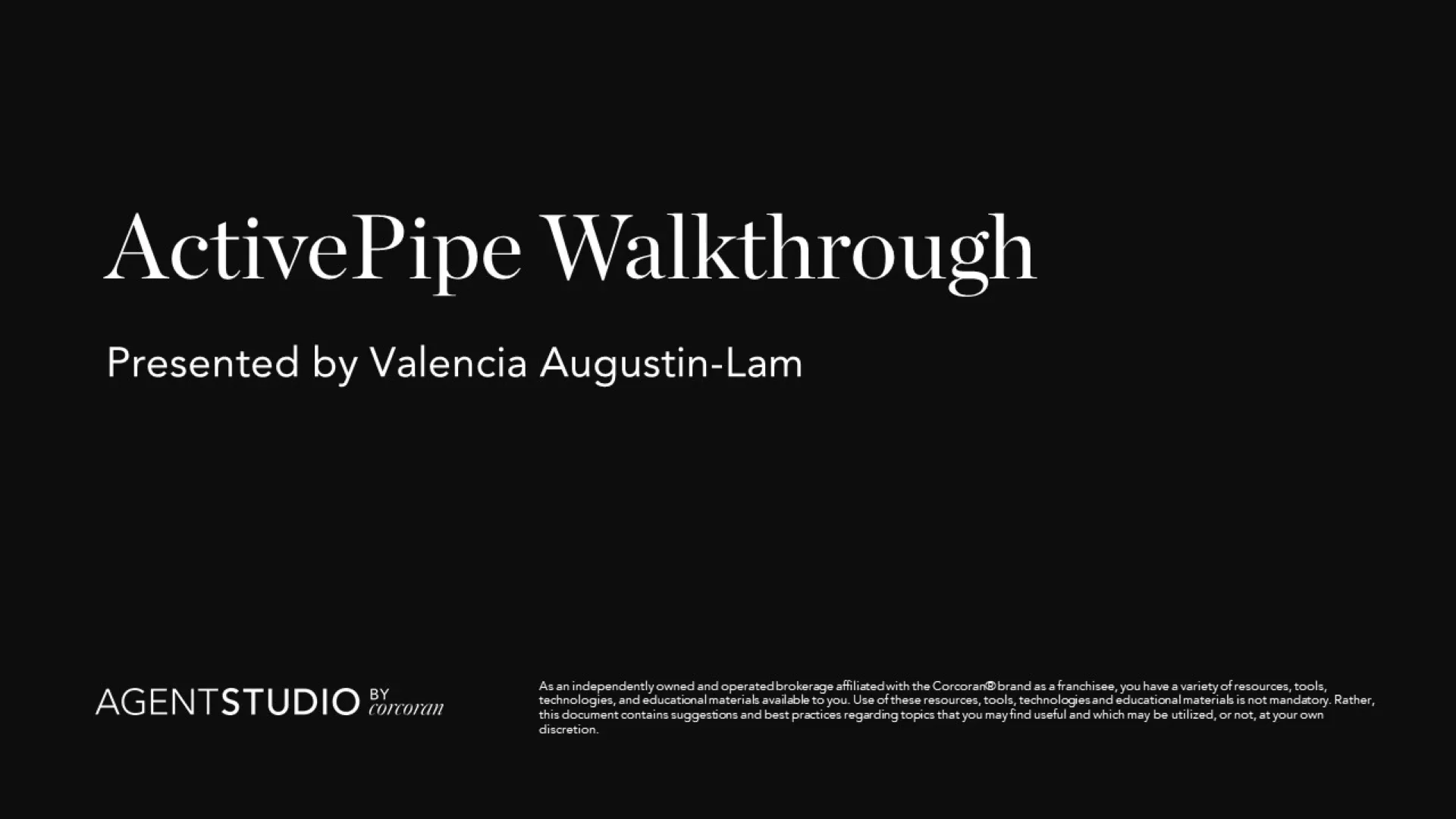 Affiliate ActivePipe Walkthrough_2.4.25