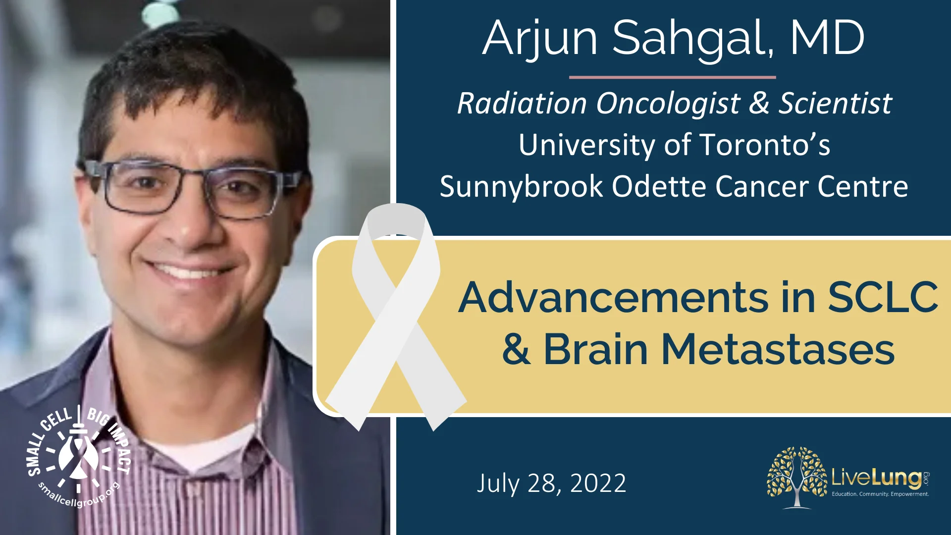 Arjun Sahgal, MD: Advancements in SCLC & Brain Metastases
