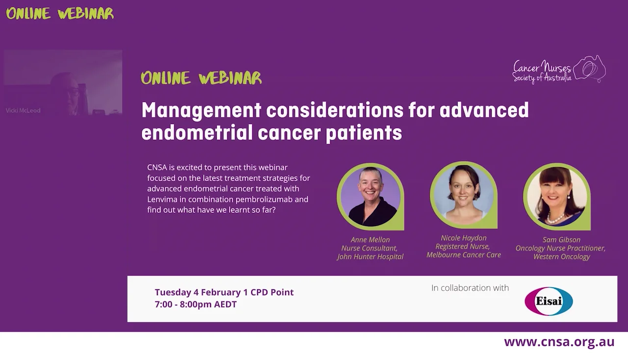 Management considerations for advanced endometrial cancer patients